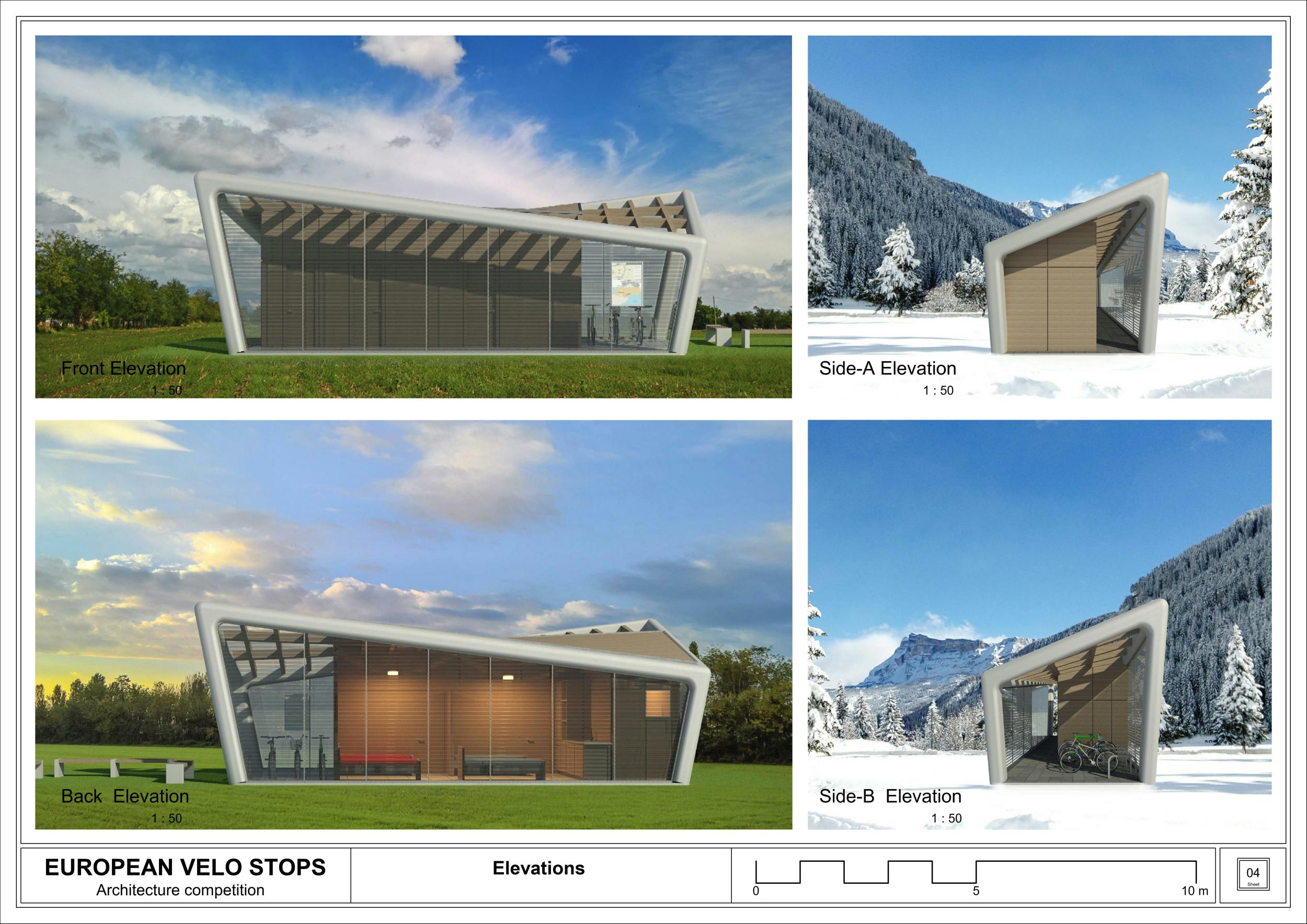 Architecture project // Curved Ribs and Glass Façades in a Modular ...