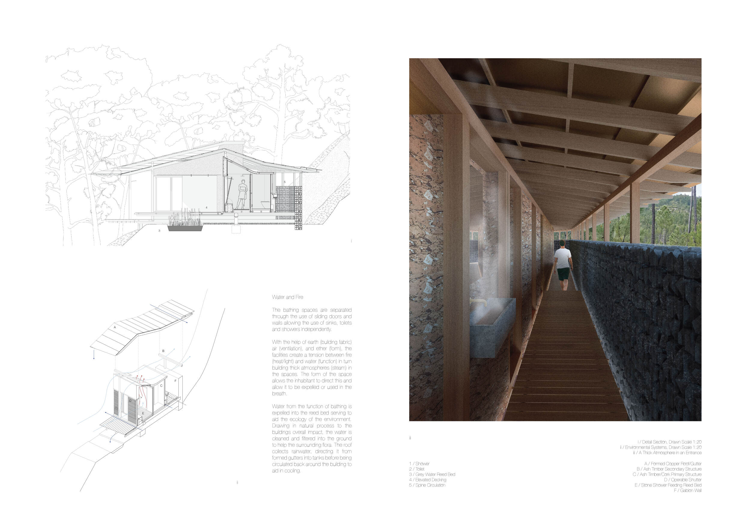 Architecture project // Breathing Space Crafted from Ash Timber with ...