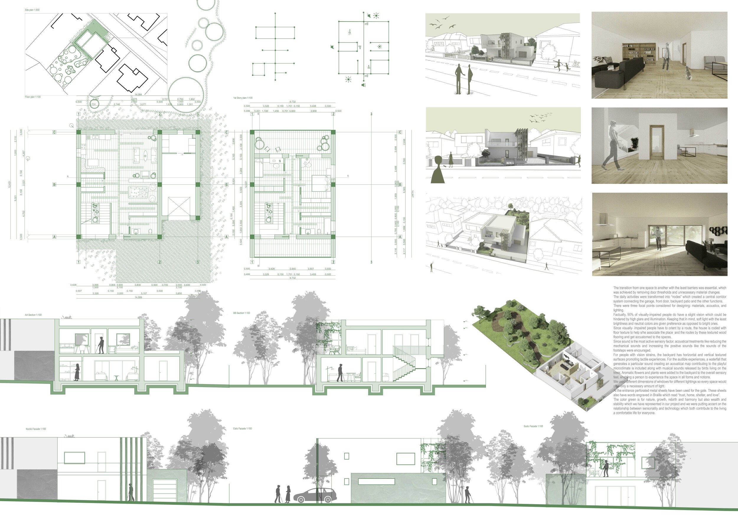 Architecture project // Textured Wood and Braille Features Enhance ...