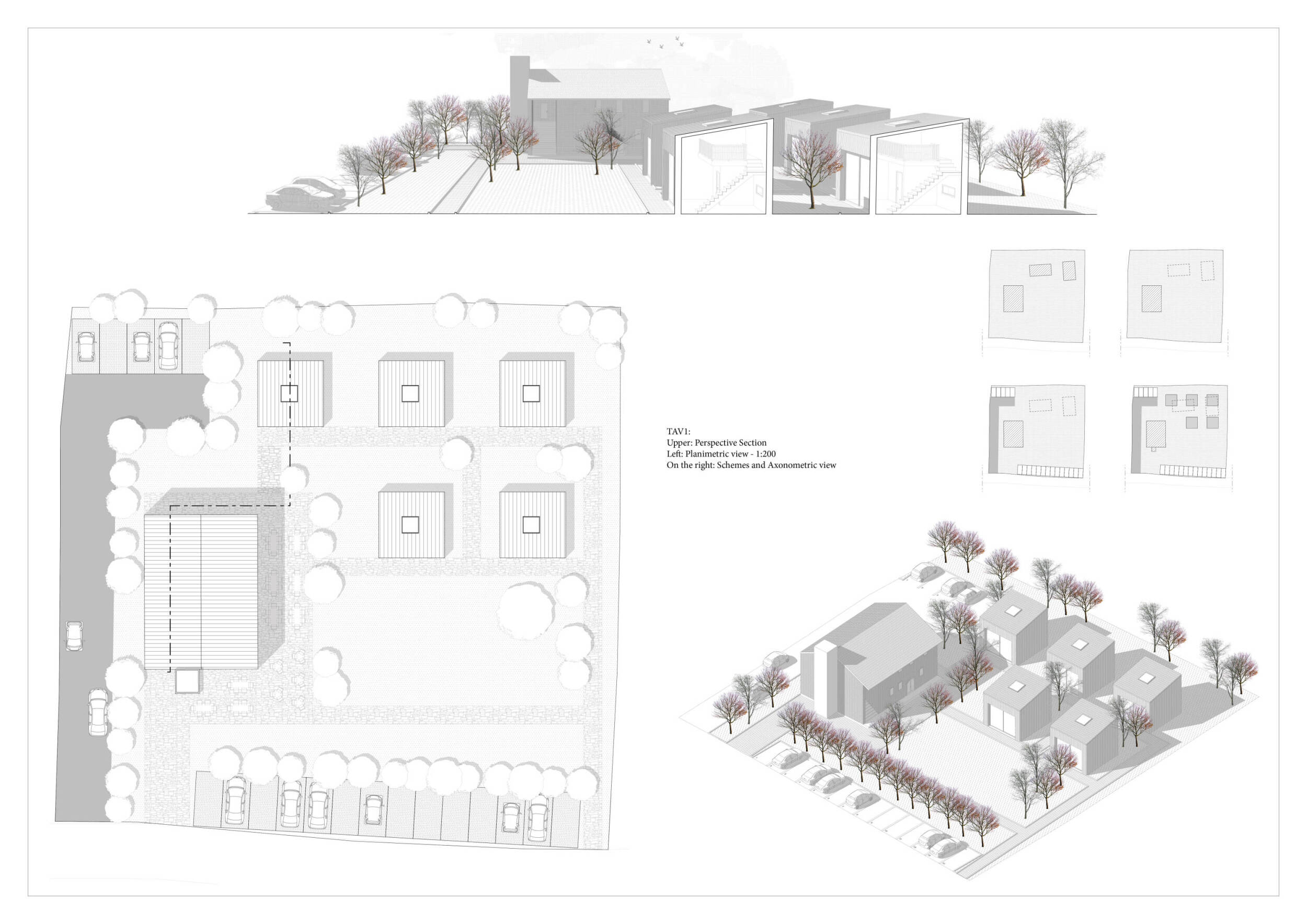 Architecture project // Compact Living with Verticality and Community ...