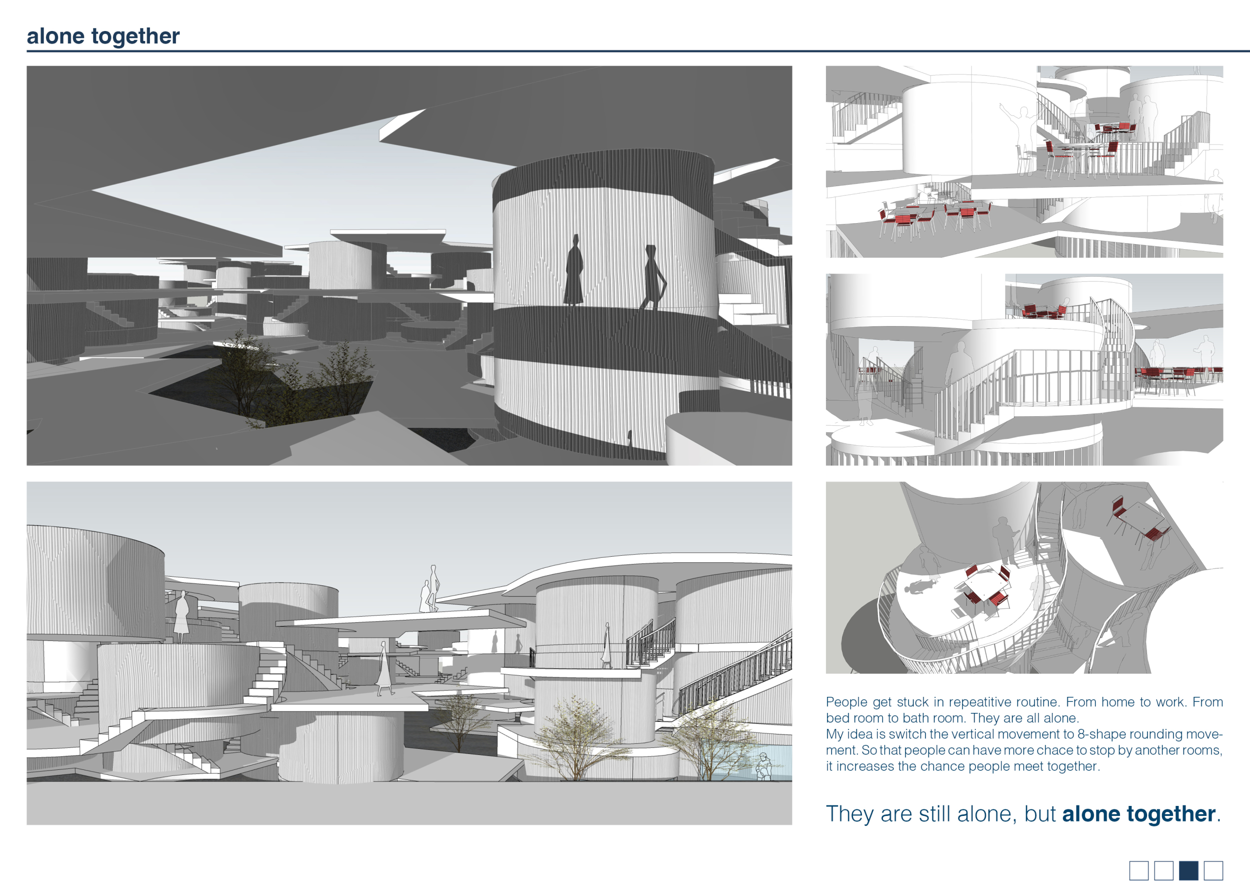 Architecture project // Community Living Enhanced by 8-Shape ...