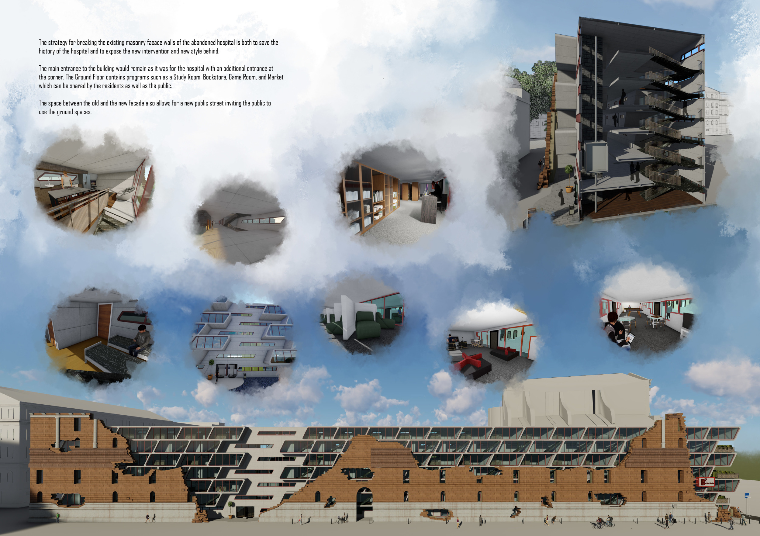 Architecture project // Rediscovering Urban Living Through Masonry and ...