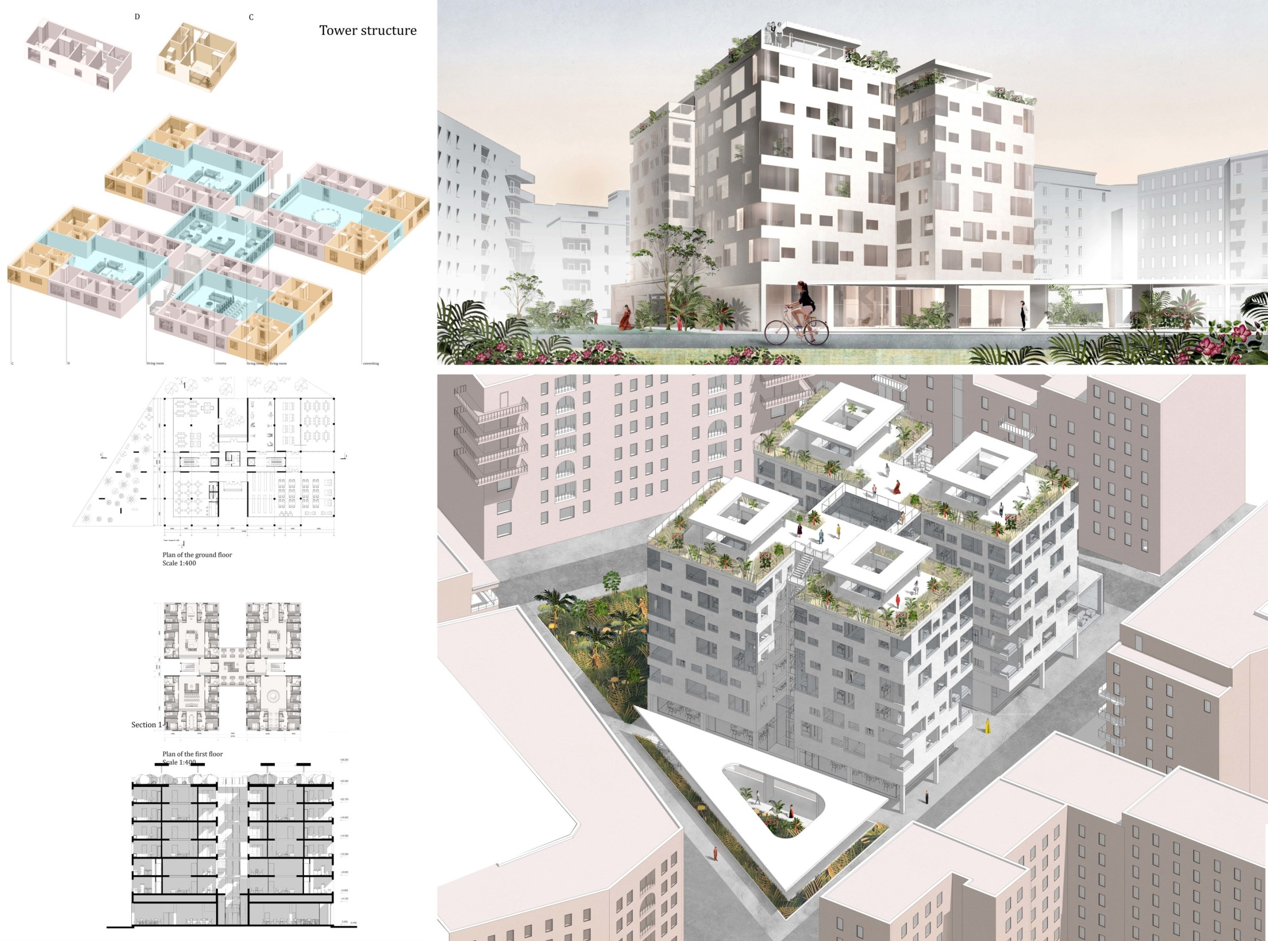 Architecture project // Operable Roof and Modular Panels Reshape Urban ...
