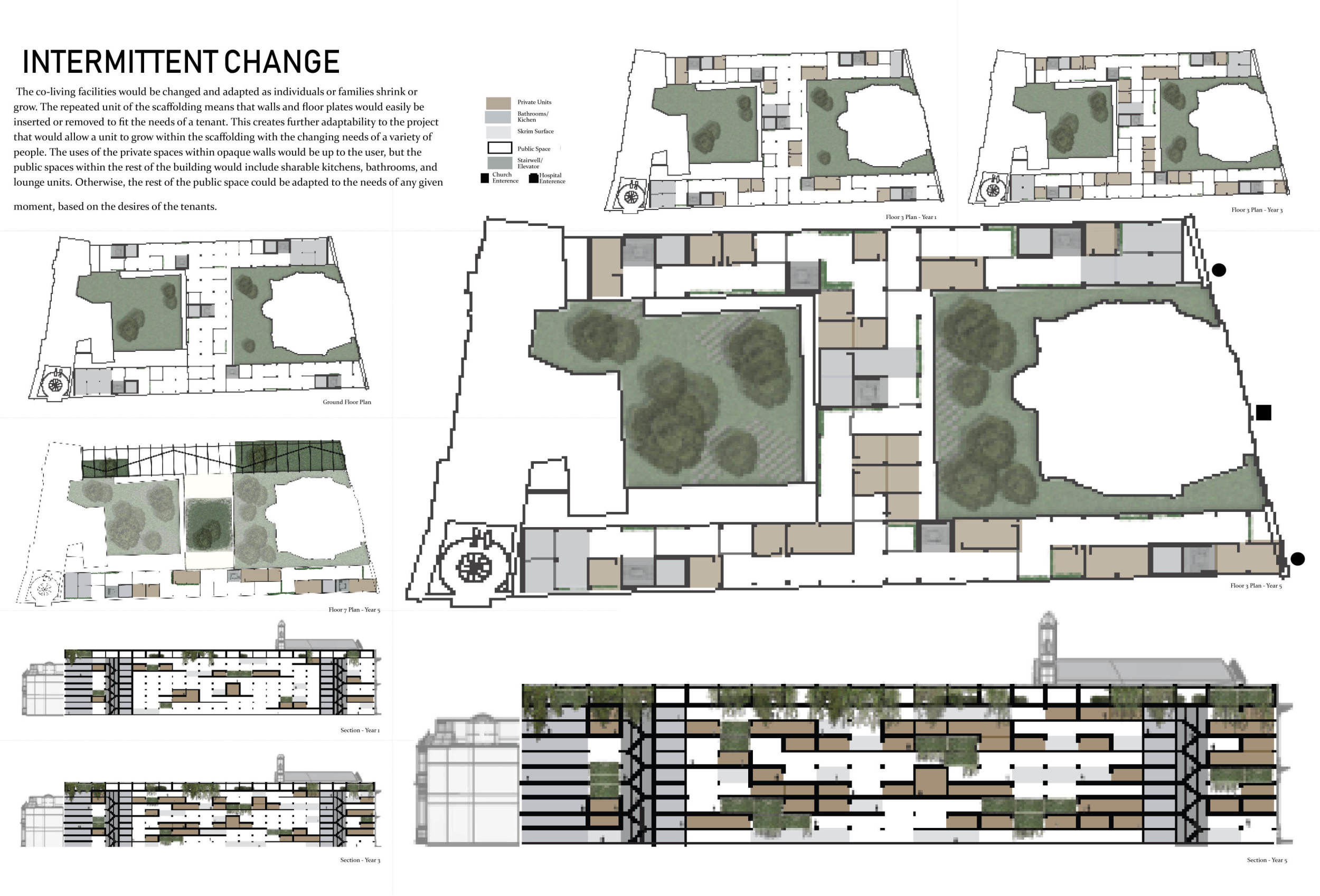 Architecture project // Scrim-Enhanced Living Spaces with Integrated ...