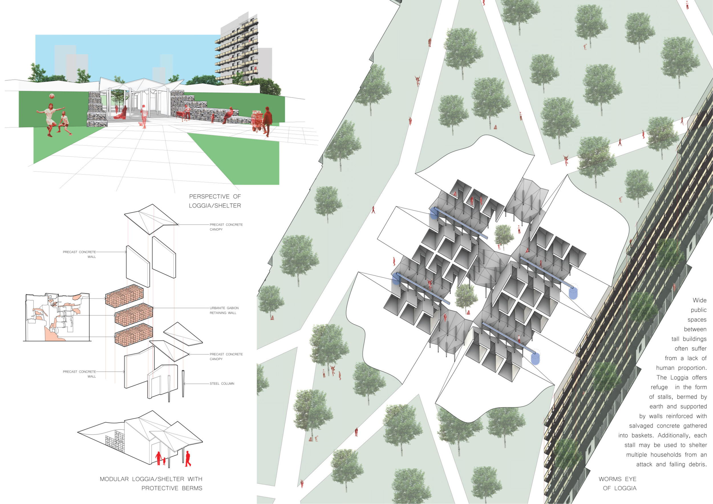 Architecture project // Curvilinear Structures Embracing Recycled ...