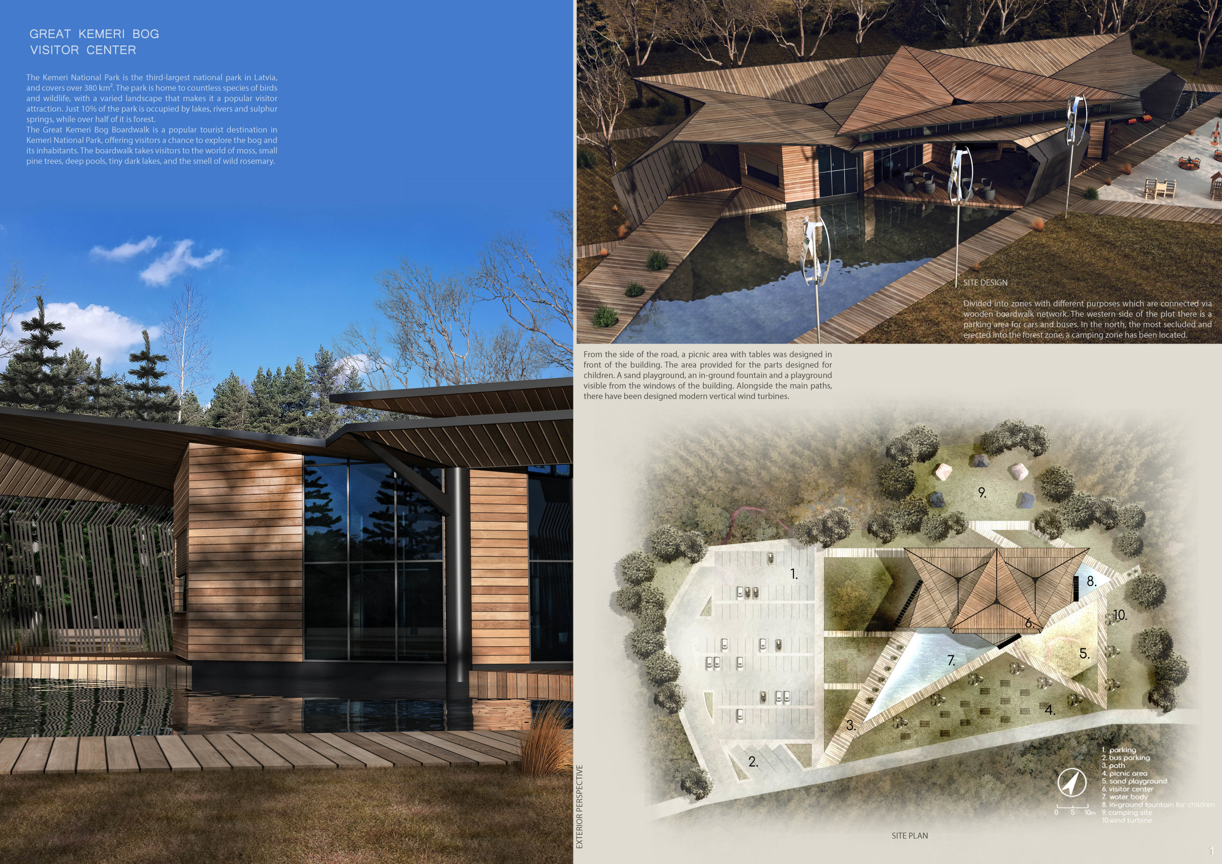 Architecture project // Timber Construction Surrounded by Lush Greenery ...