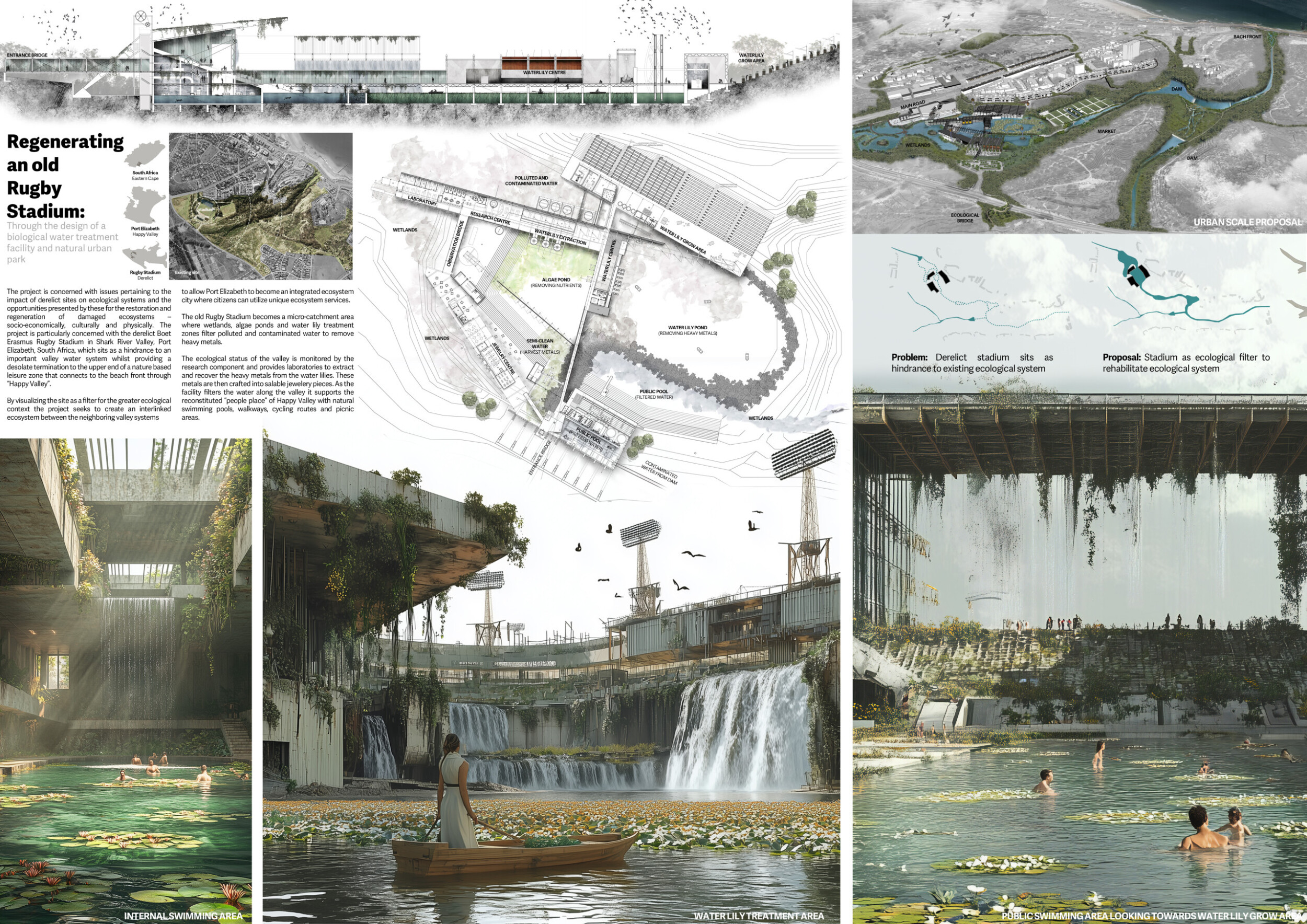 Architecture project // Biological Filtration Spaces Featuring Natural ...