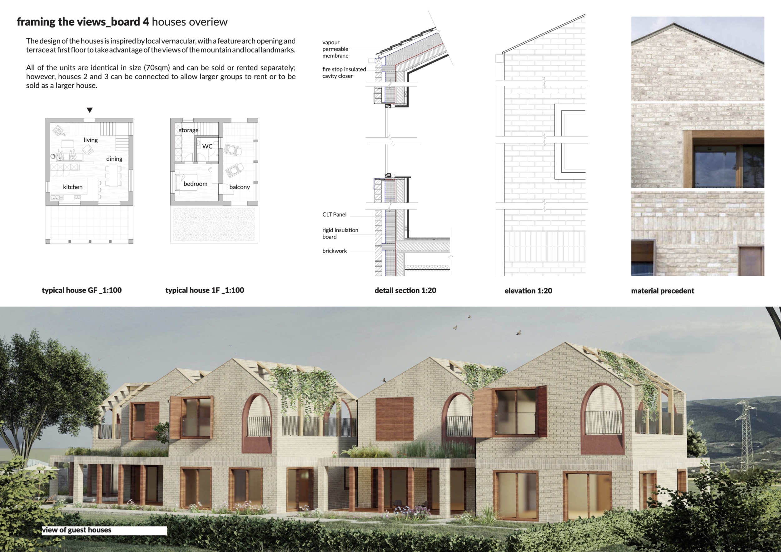 Architecture project // Archways and Terraces Shaping Community Living ...