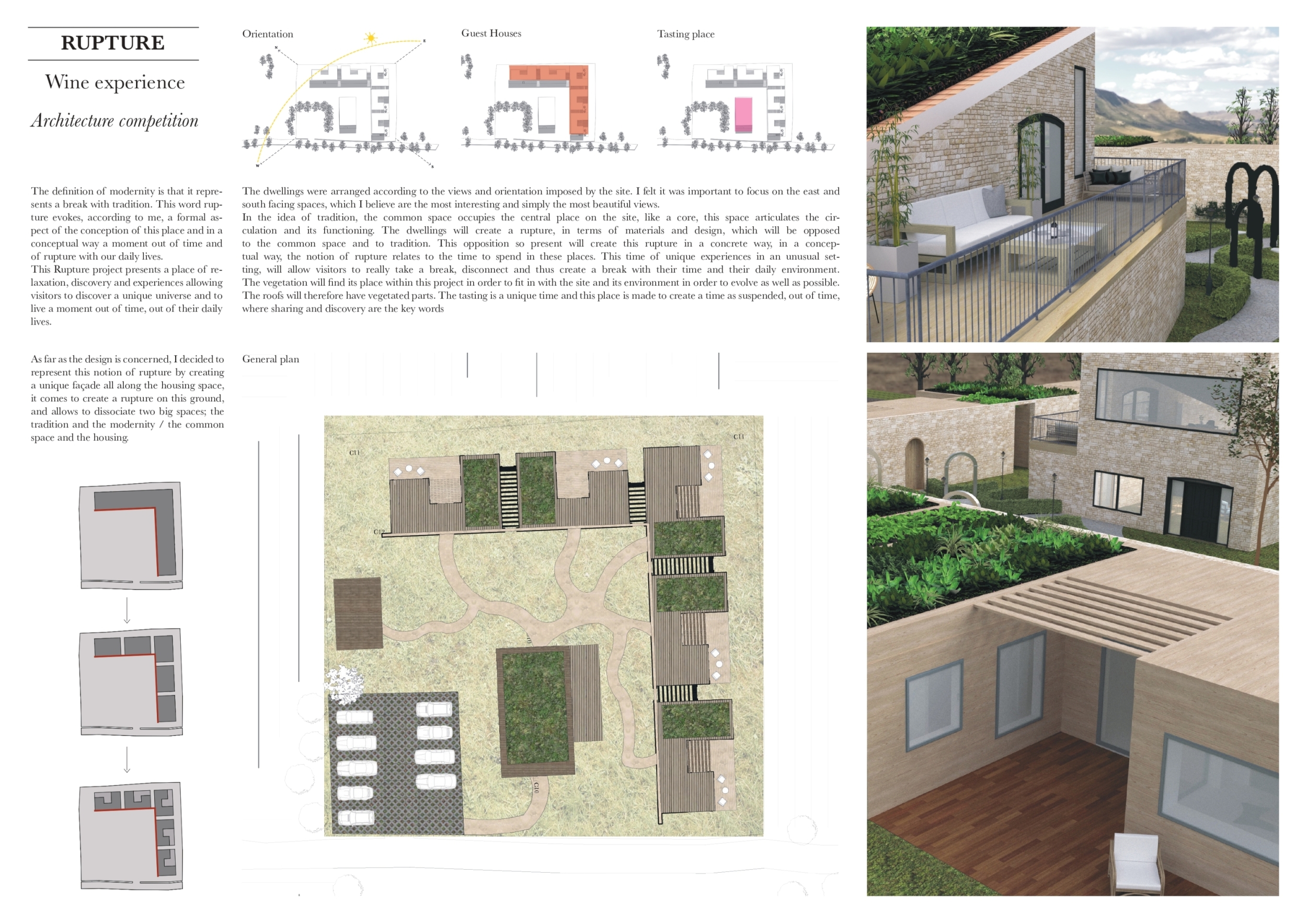 Architecture project // Framed Views and Vegetated Roofs Enhance ...