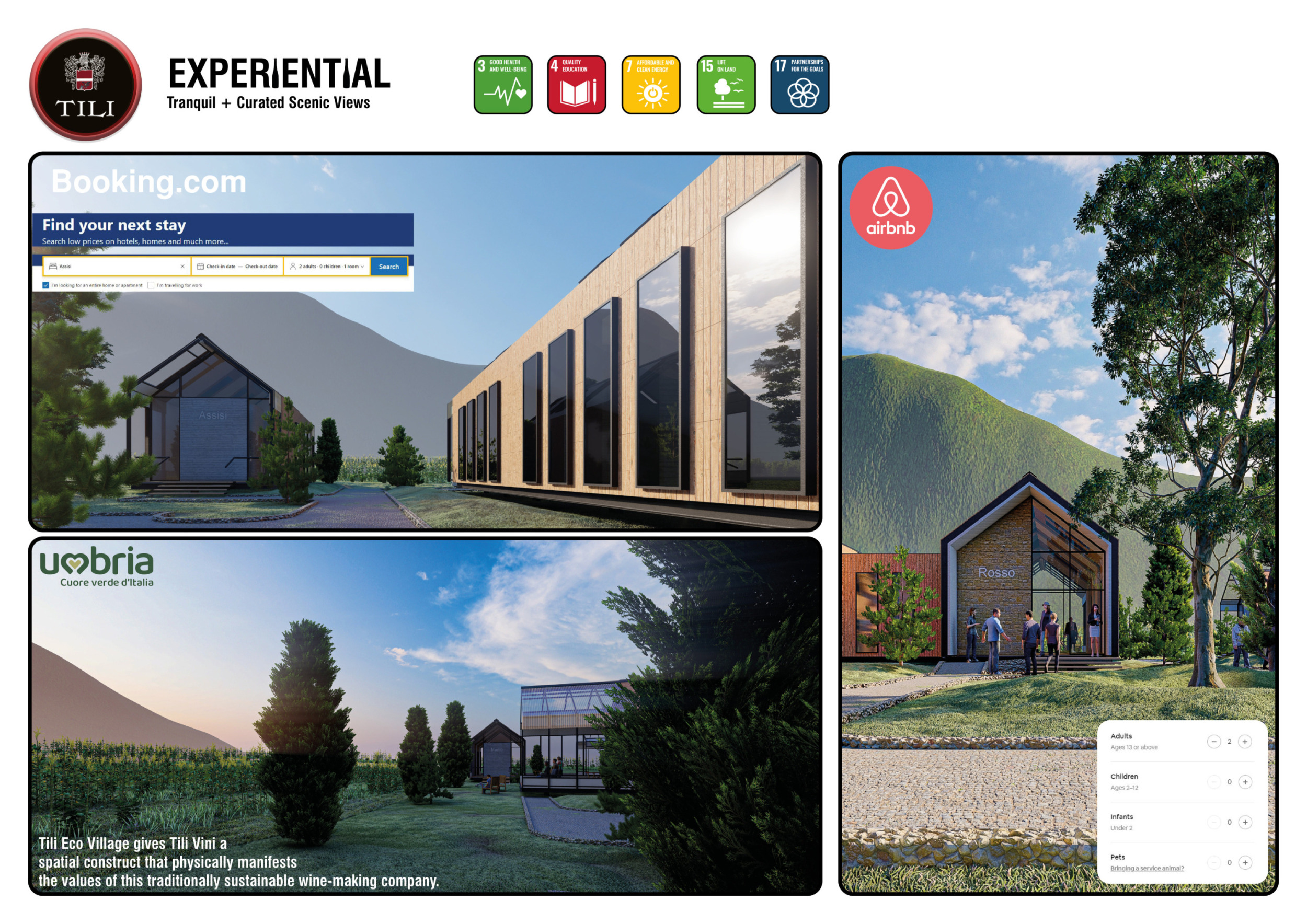 Architecture project // Harmonizing Nature with Modular Eco-Challets ...
