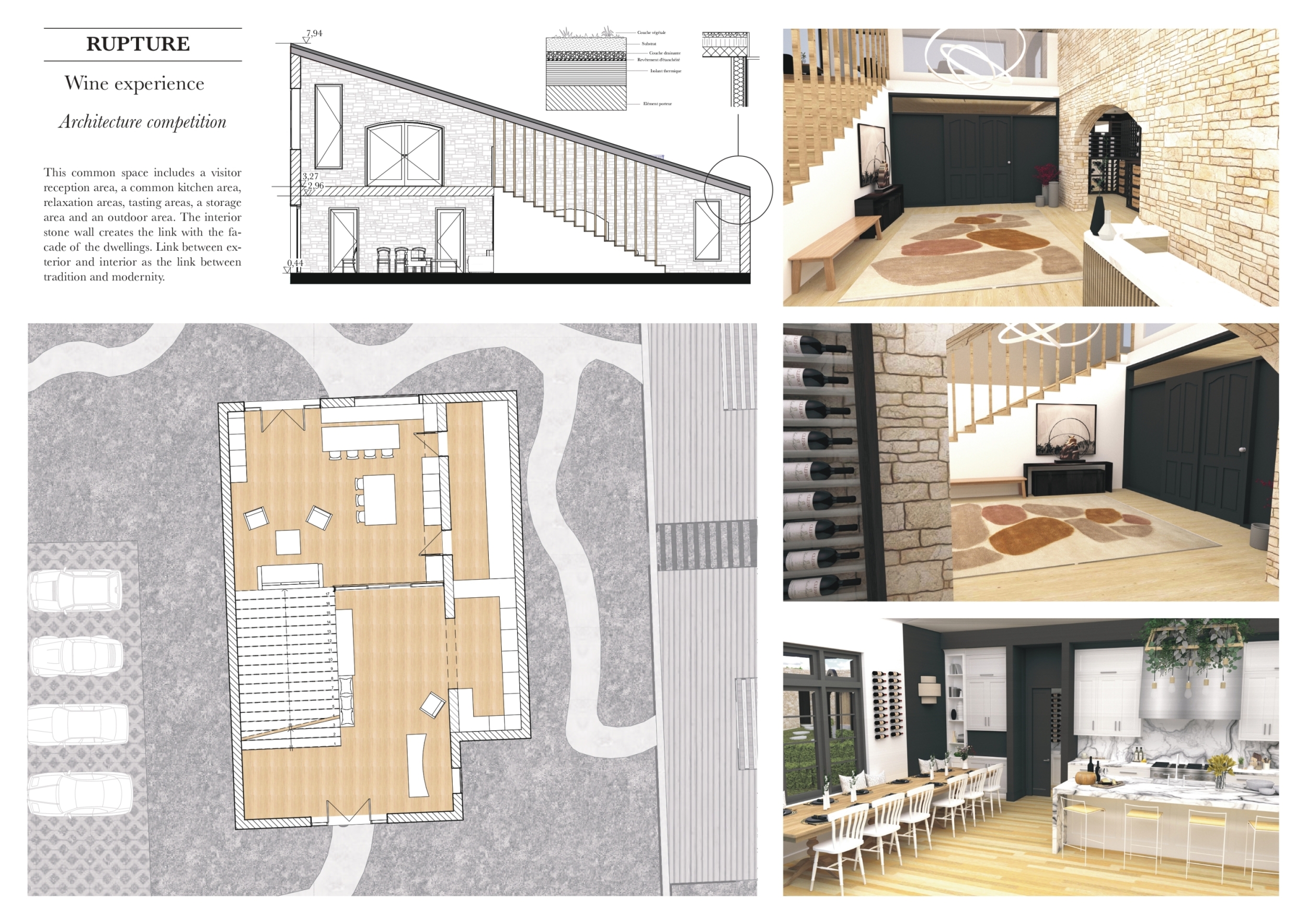 Architecture project // Framed Views and Vegetated Roofs Enhance ...