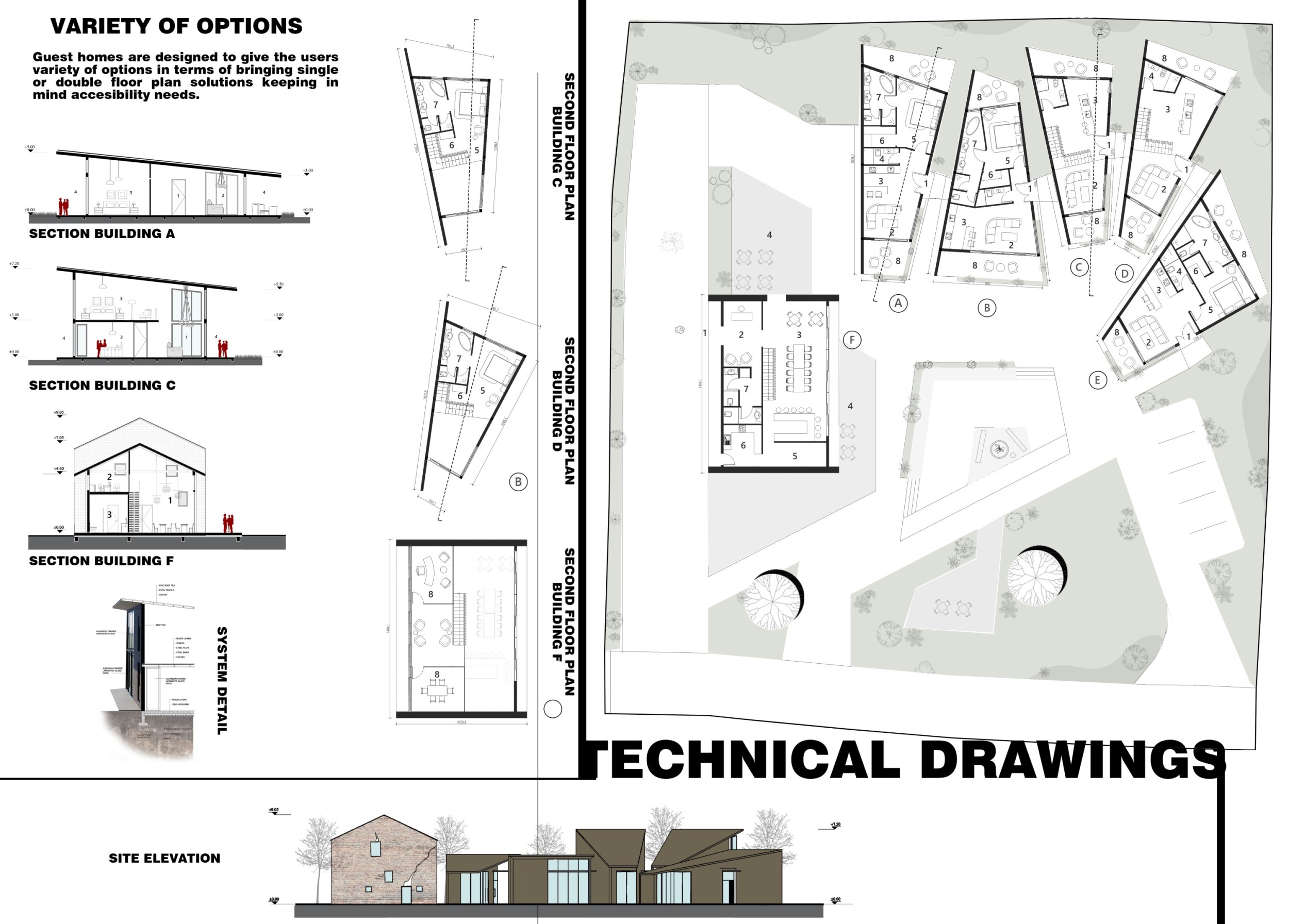 Architecture project // Public Terraces with Existing Materials ...