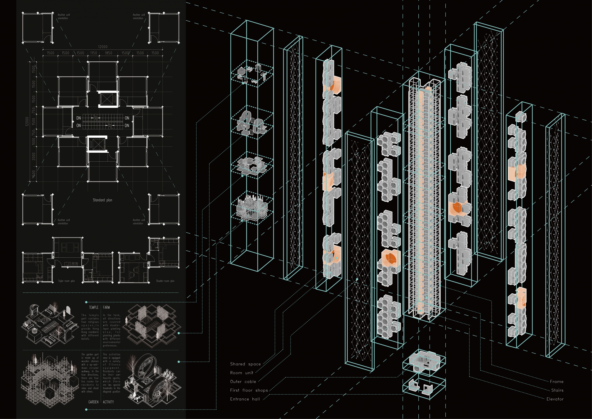 Architecture project // Vertical Structure with Sustainable Steel ...