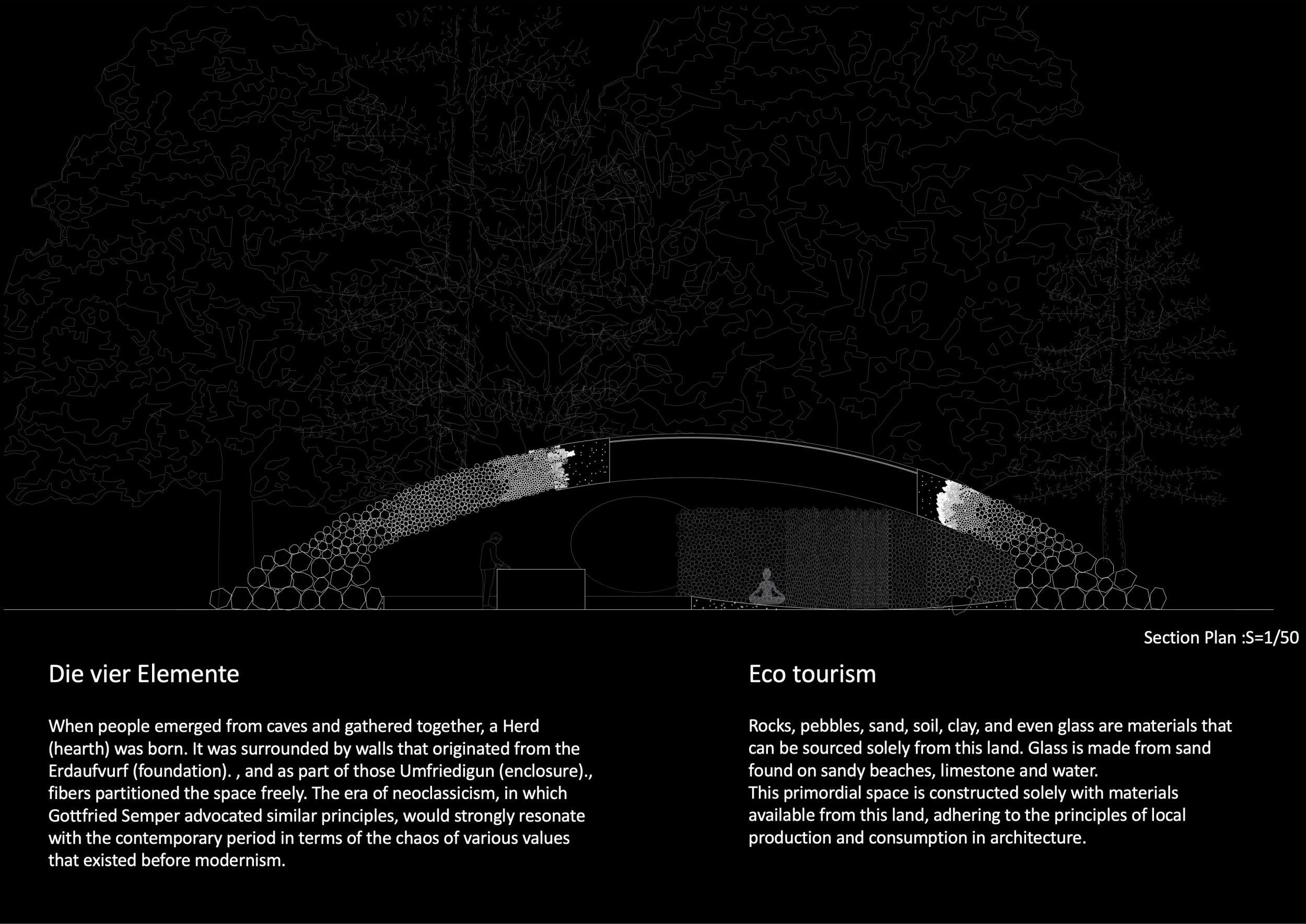 Architecture project // Natural Stone and Earth Construction Forming ...