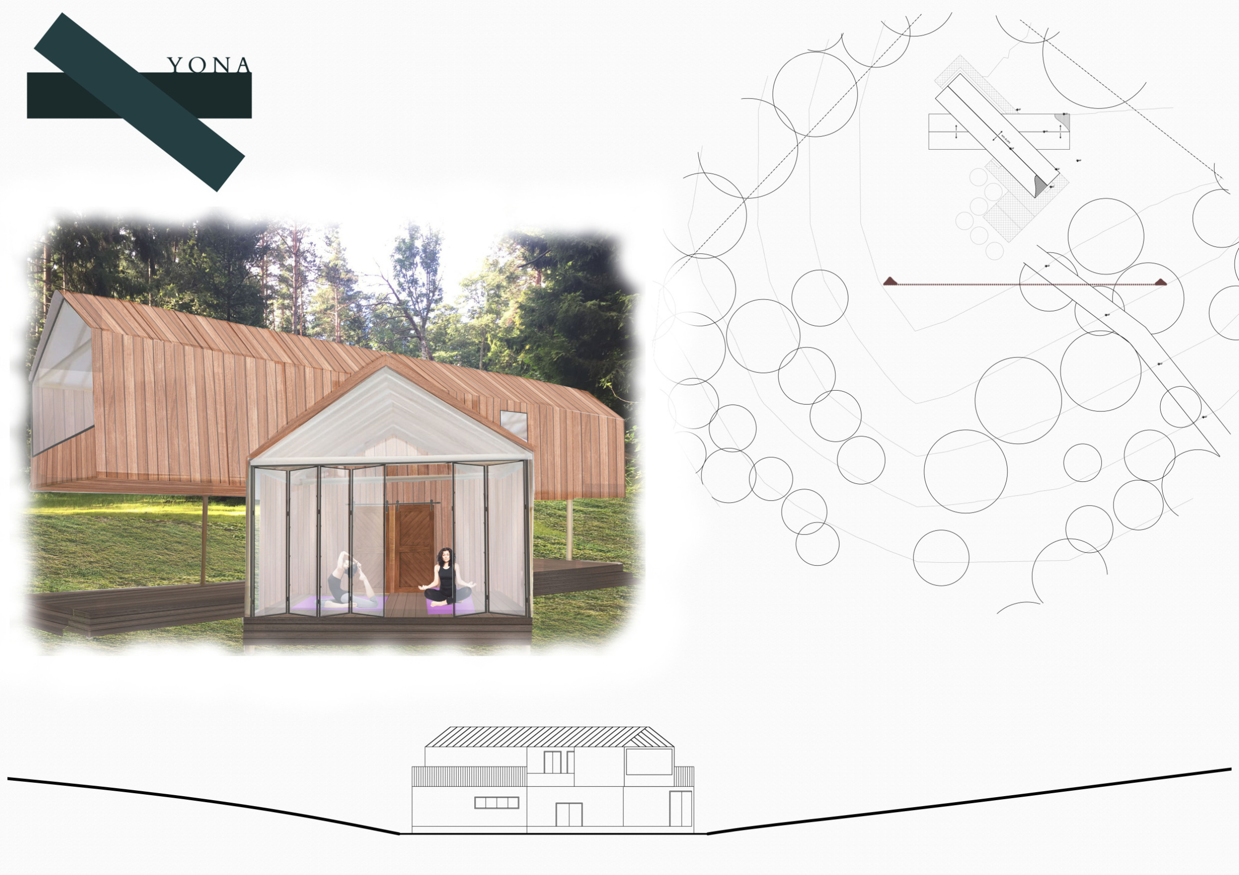 Architecture project // Charred Wood Shingles and Larch Facade Blend ...