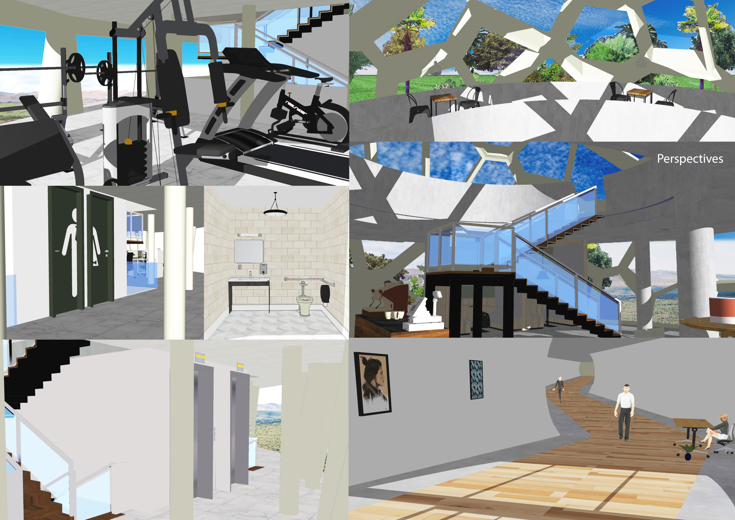 Architecture project // Terraced Observation Spaces Integrated with ...