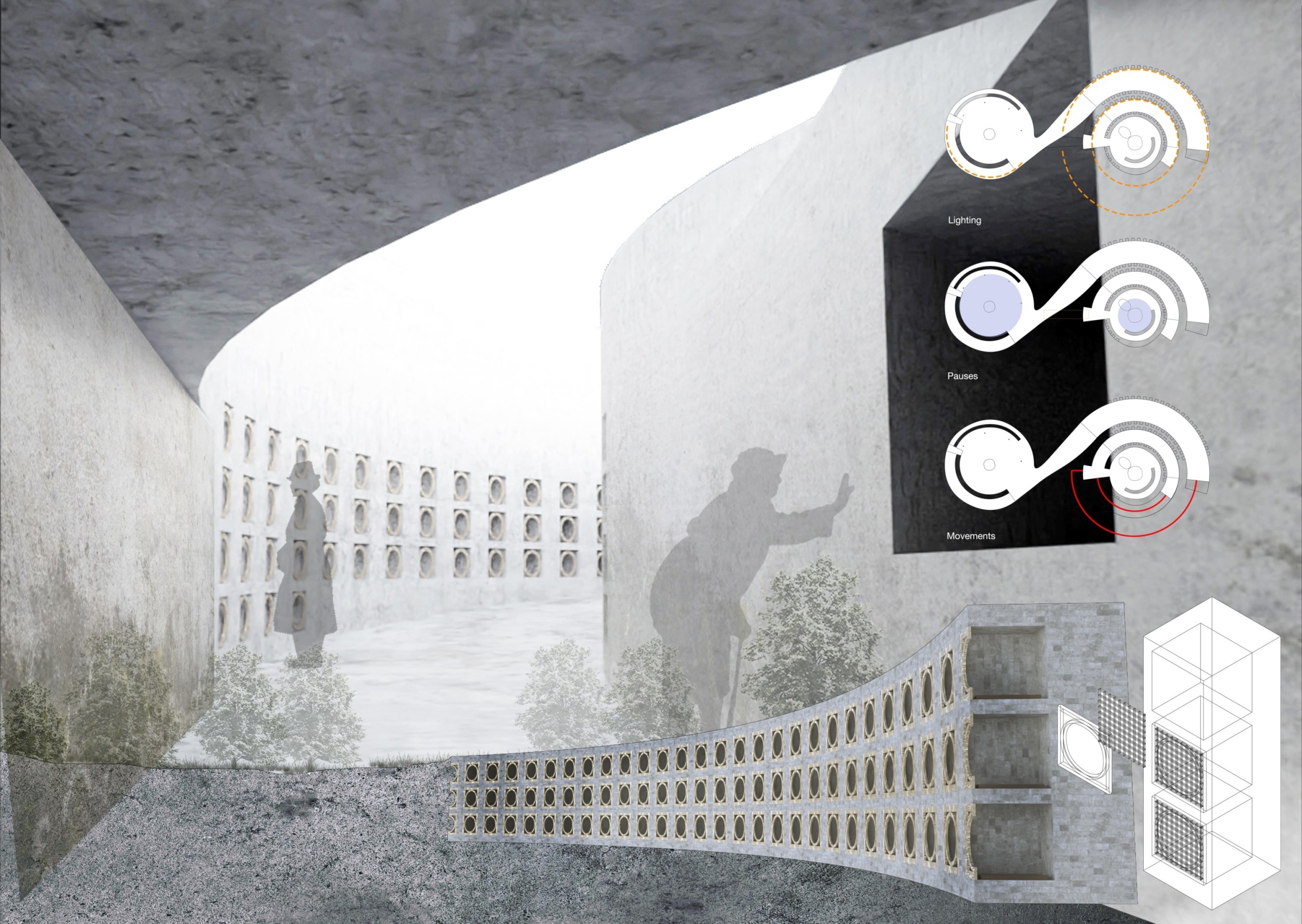 Architecture project // Circles of Reflection and Balance in an ...