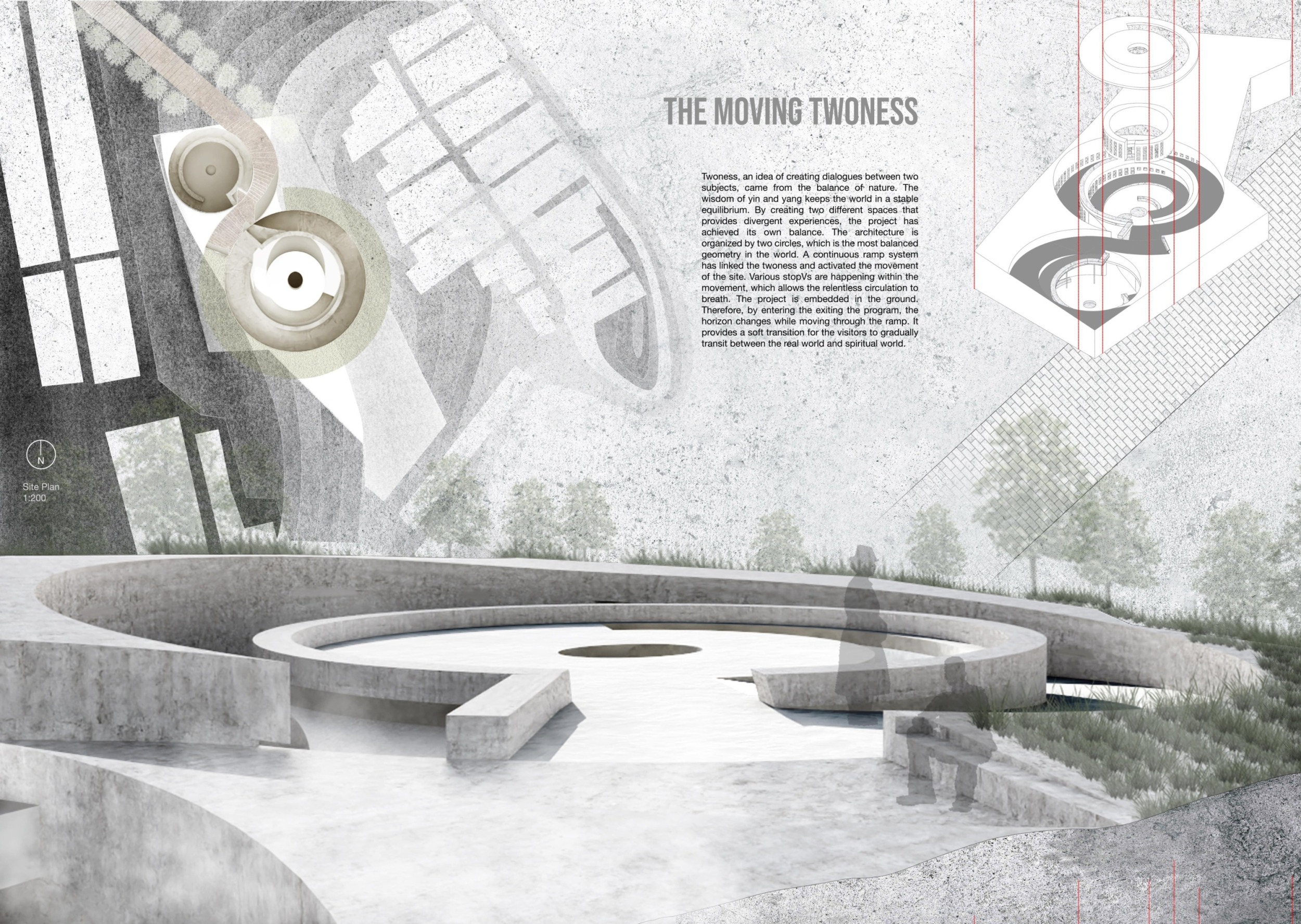 Architecture project // Circles of Reflection and Balance in an ...