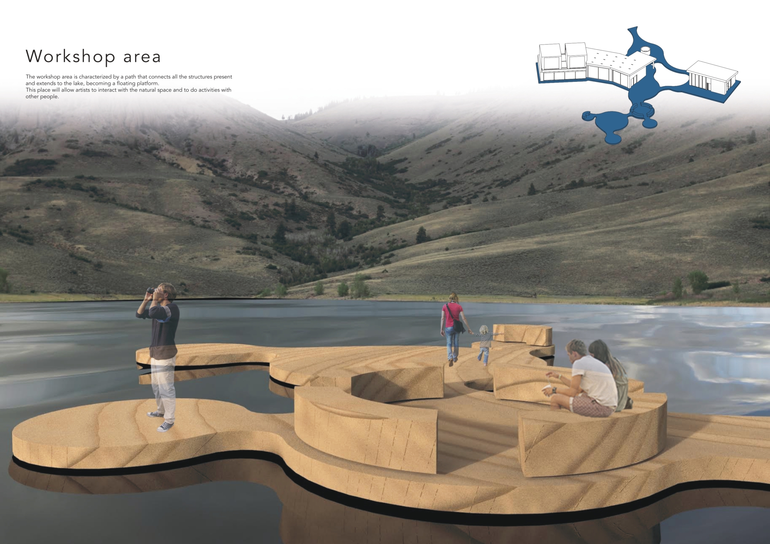 Architecture project // Floating Workshop Spaces with Ecological ...
