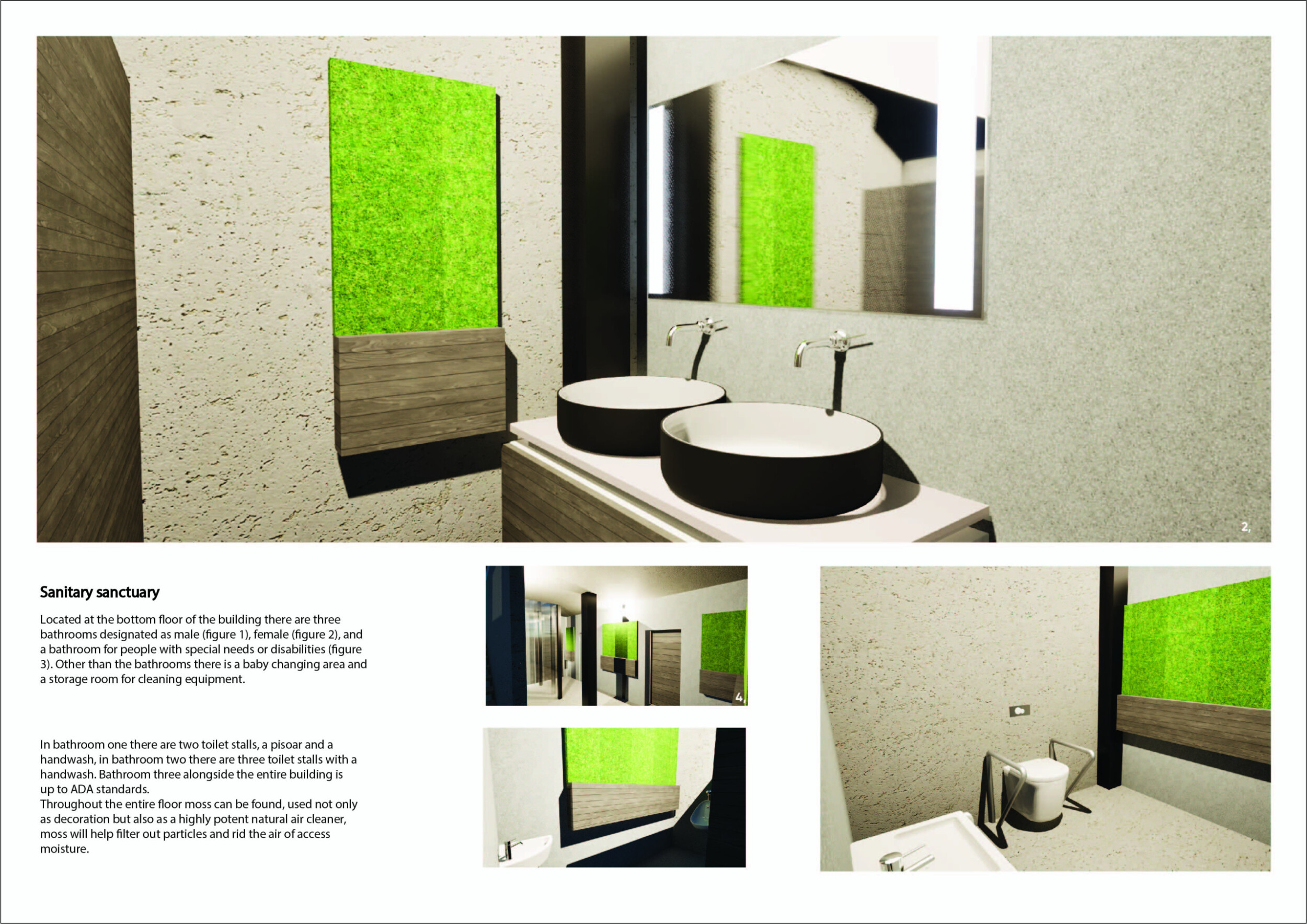 Architecture project // Biomimetic Structure in Moss-Lined Wood Tower ...