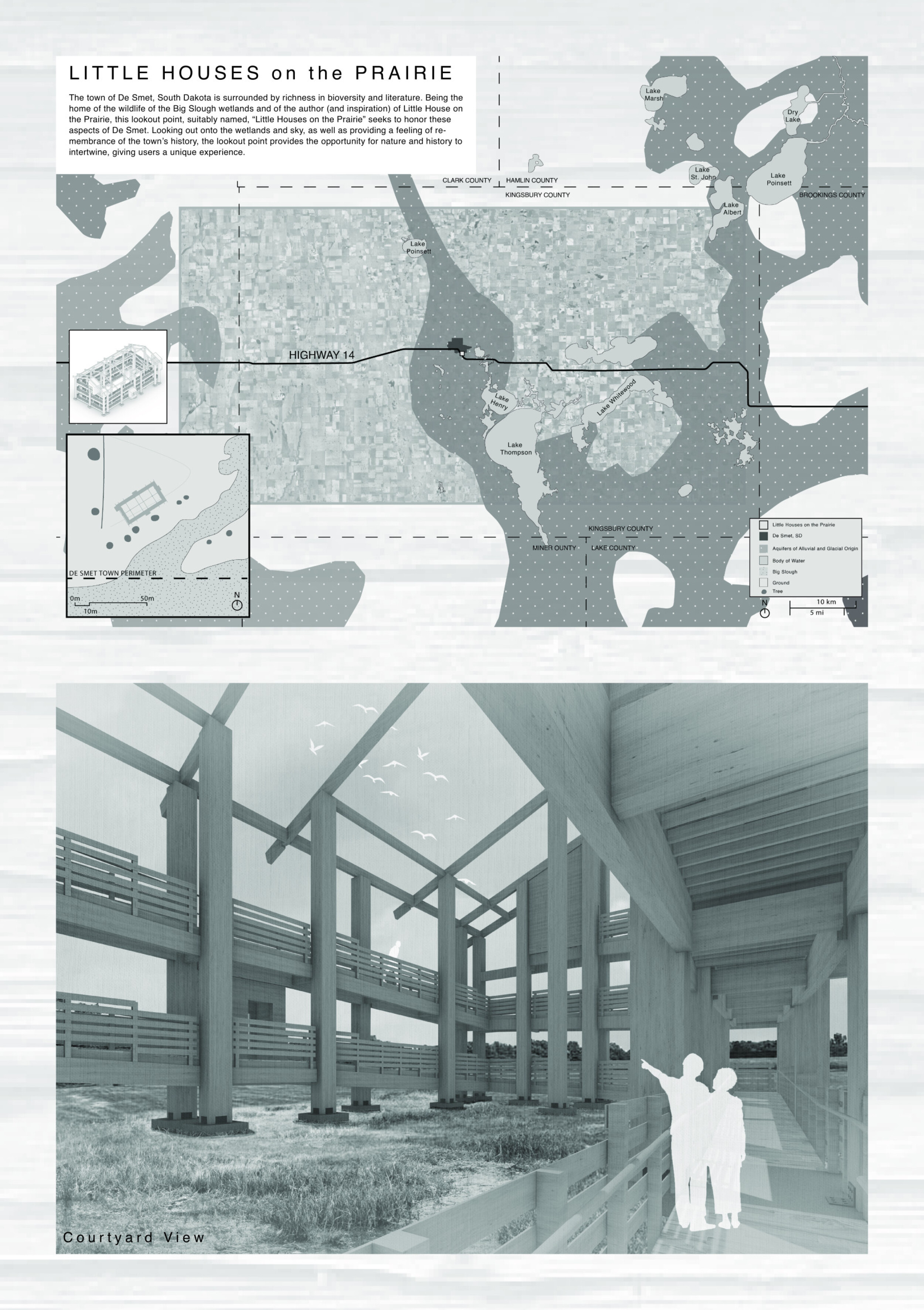Architecture project // Elevated Timber Lookout with Charred Wooden ...