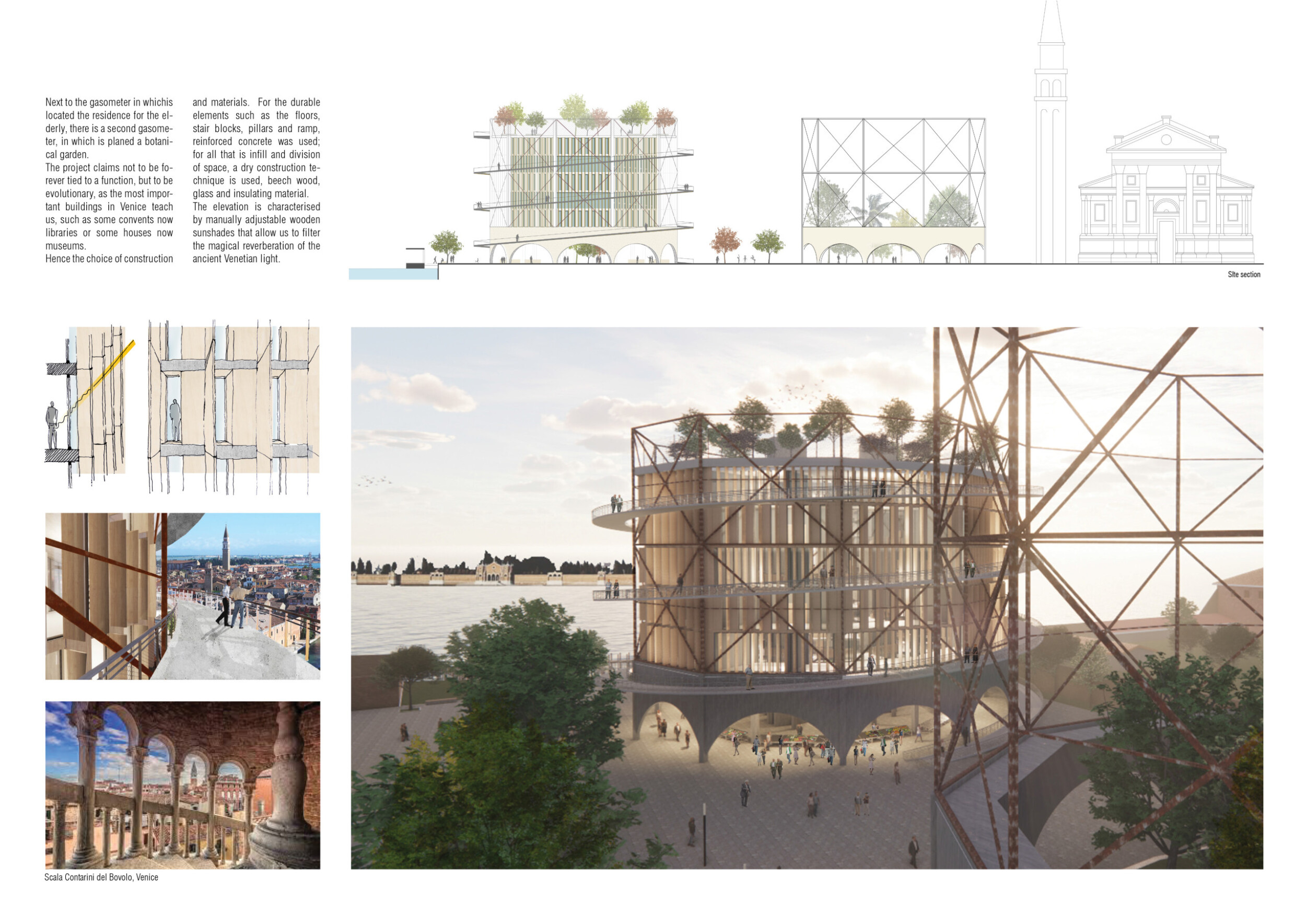 Architecture project // Vertical Gardens and Community Spaces Within ...