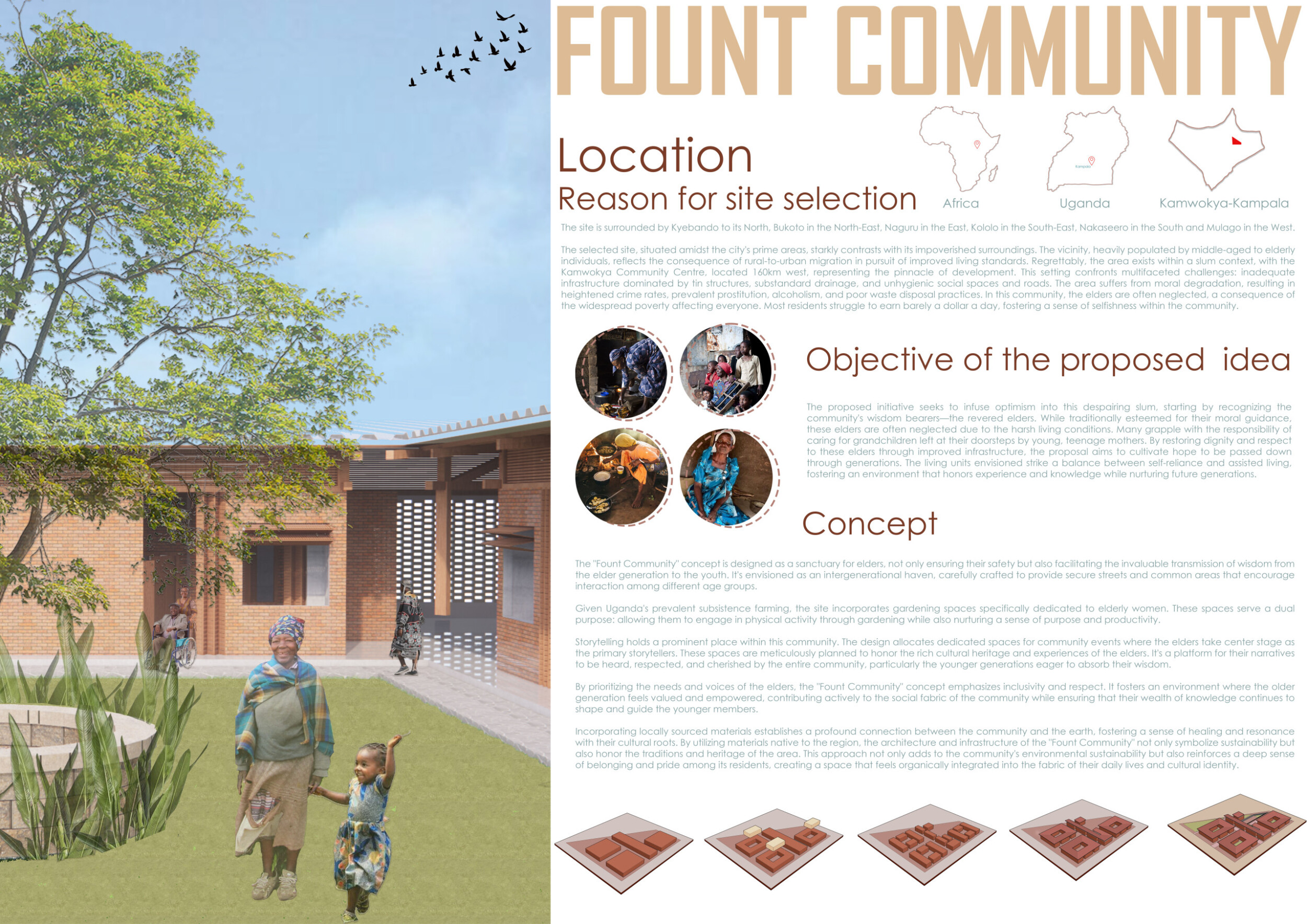 Architecture project // Natural Ventilation and Community Gardening in ...