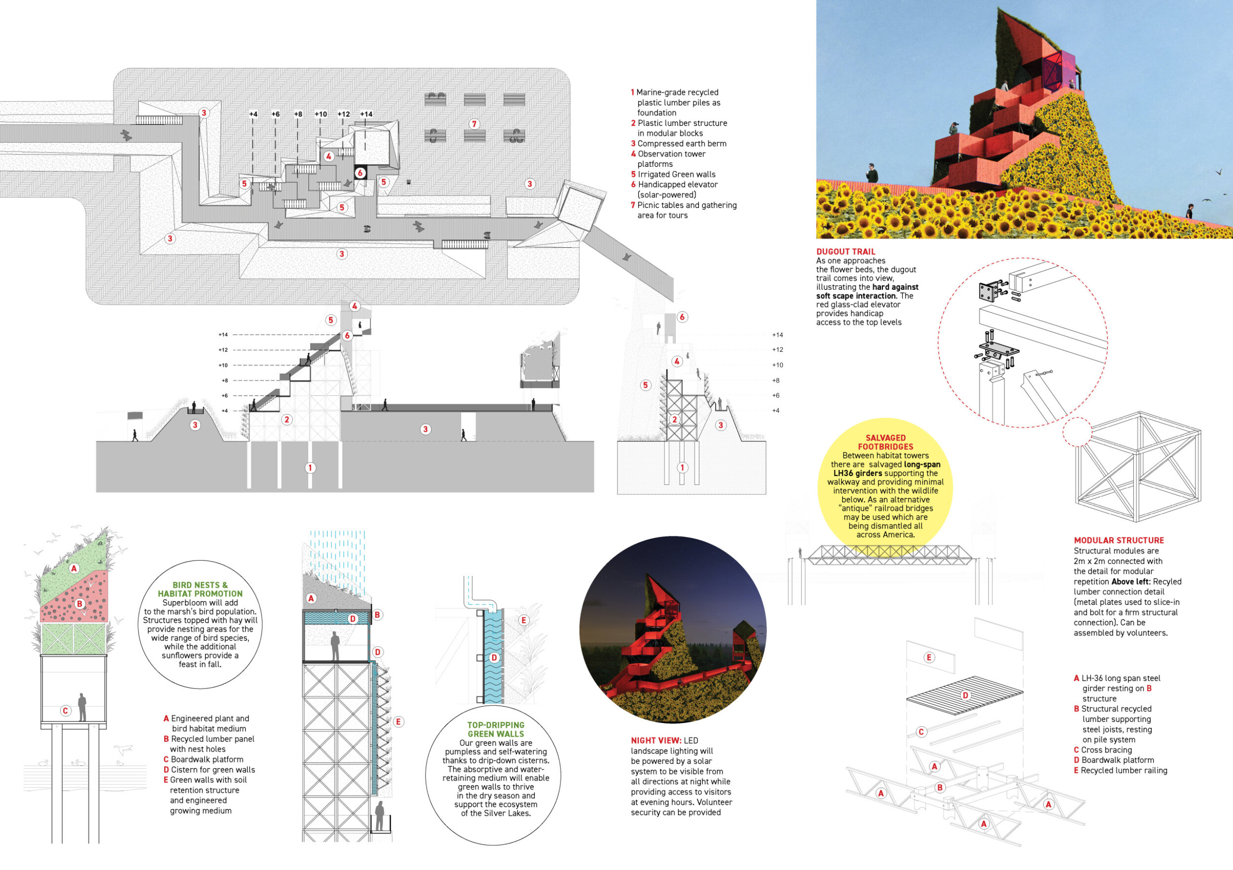 Architecture projects - biodiversity education // Buildner