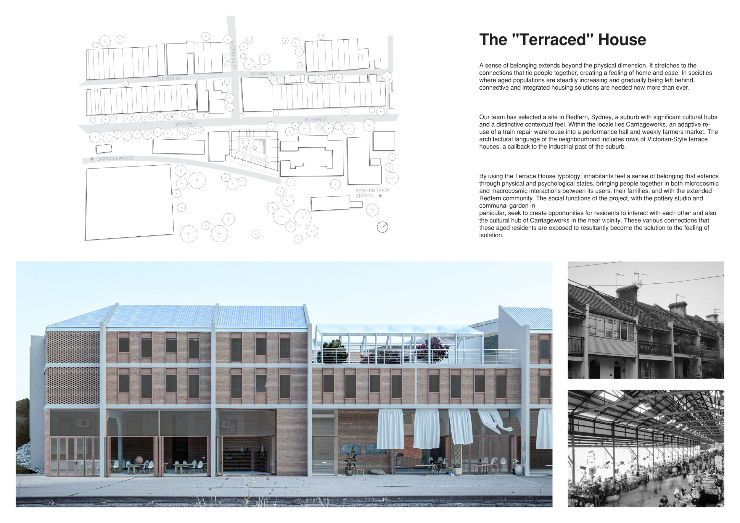 Architecture project // Textured Brick Facades with Integrated ...