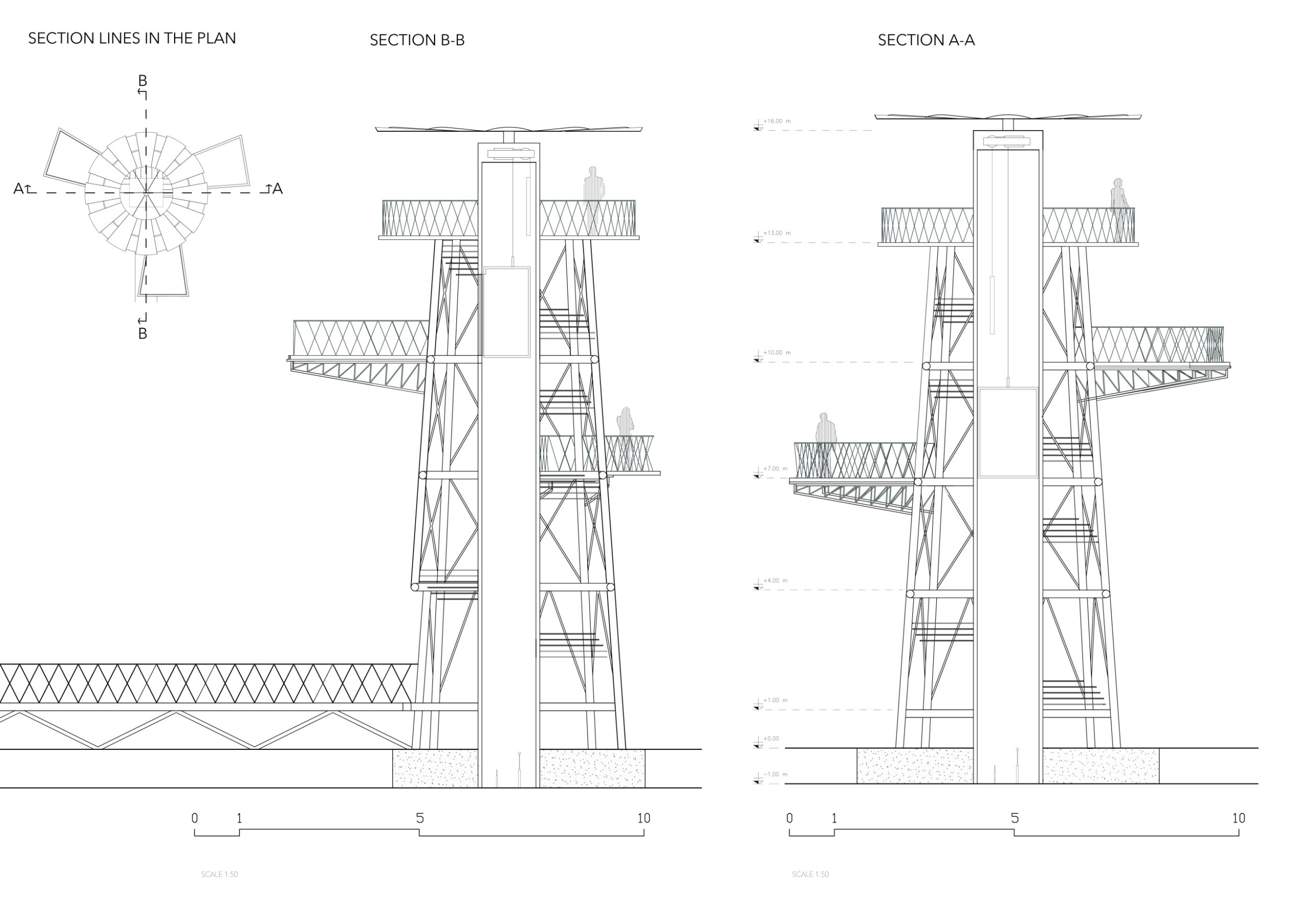 Architecture project // Perforated Metal Structure Integrating Wind ...