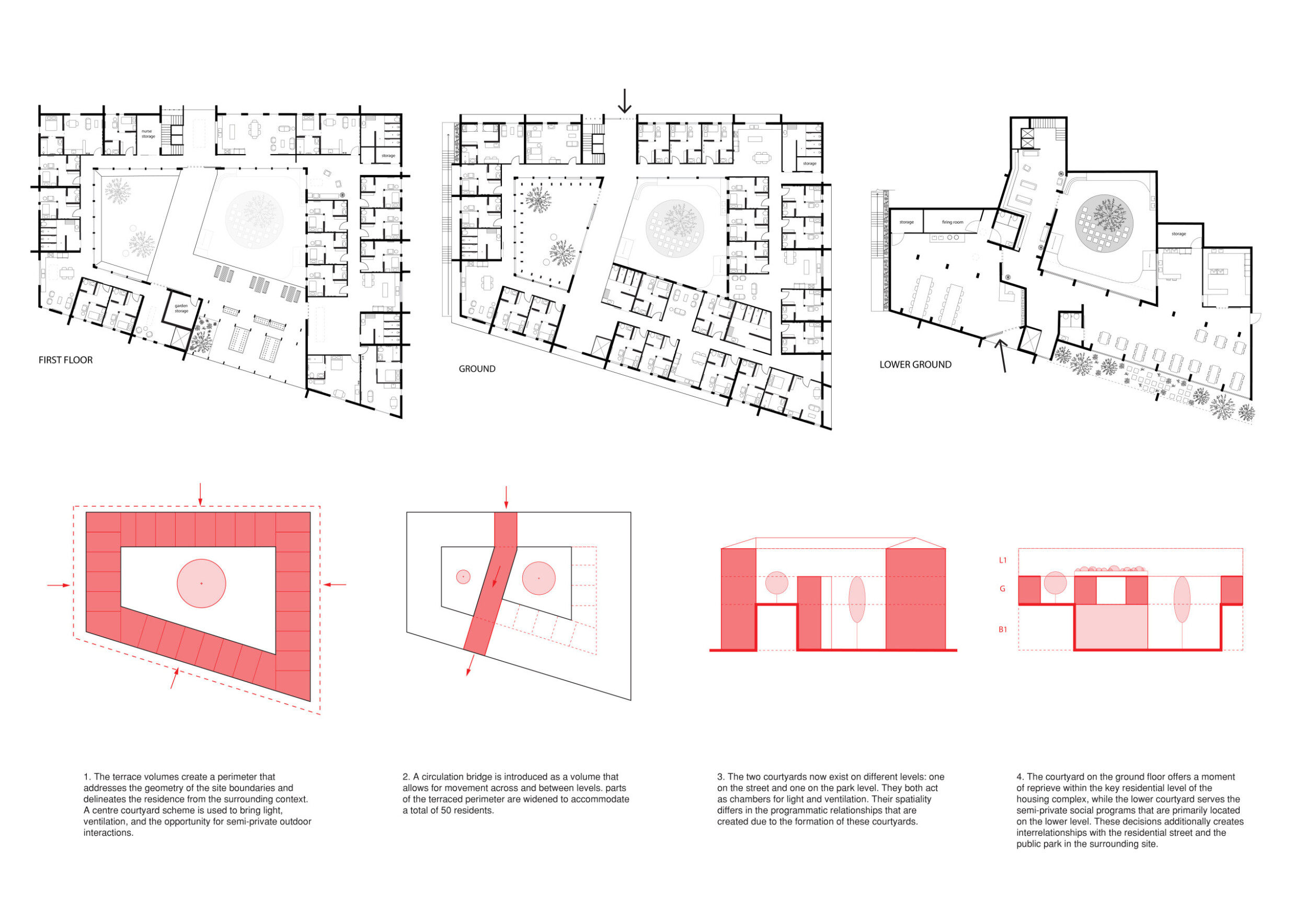 Architecture project // Textured Brick Facades with Integrated ...