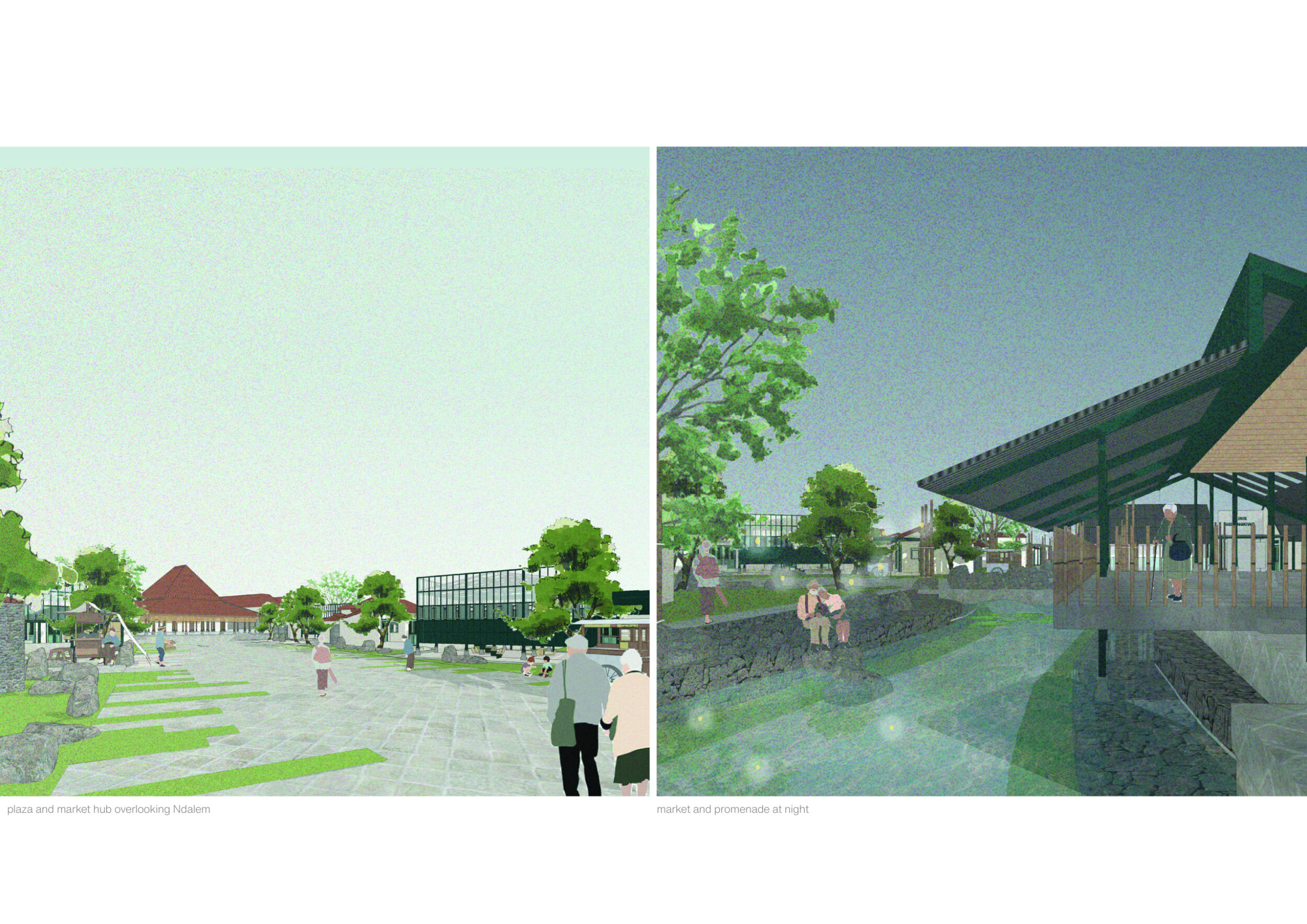 Architecture project // Cultural Hub Featuring Sustainable Materials ...