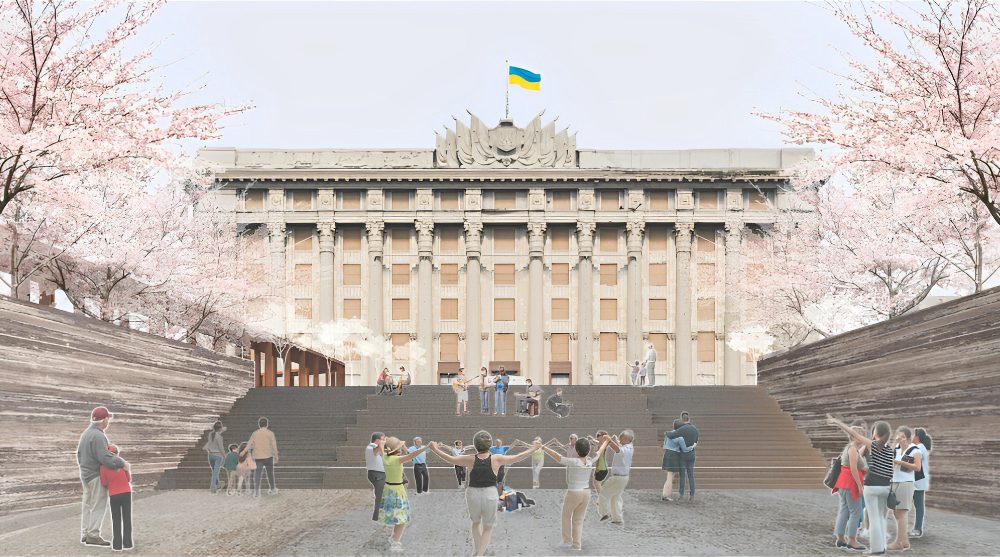 Norman Foster FoundationKharkiv Freedom Square Revival one of the three ...