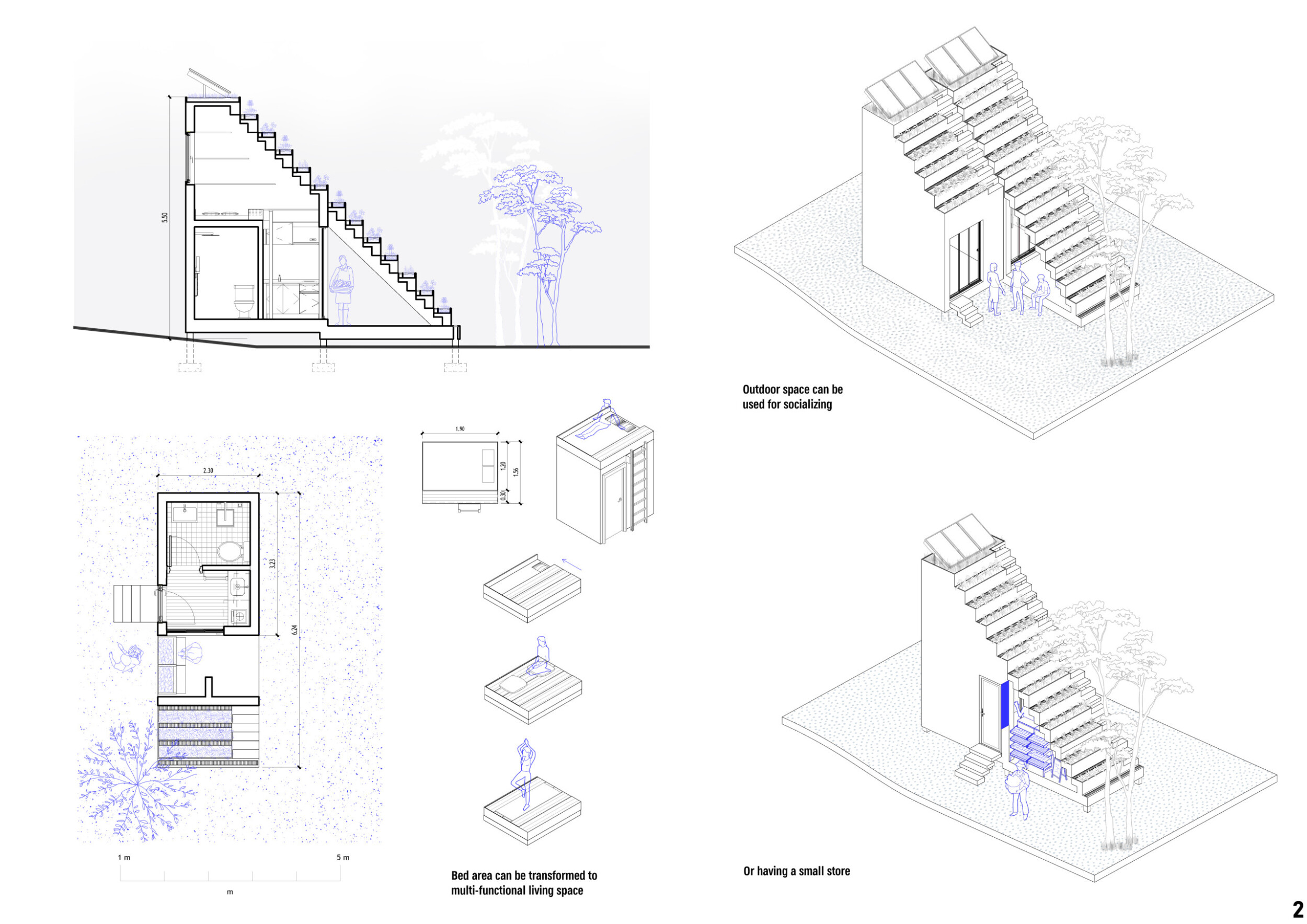 Architecture project // Combining Precast Concrete and Rooftop Gardens ...