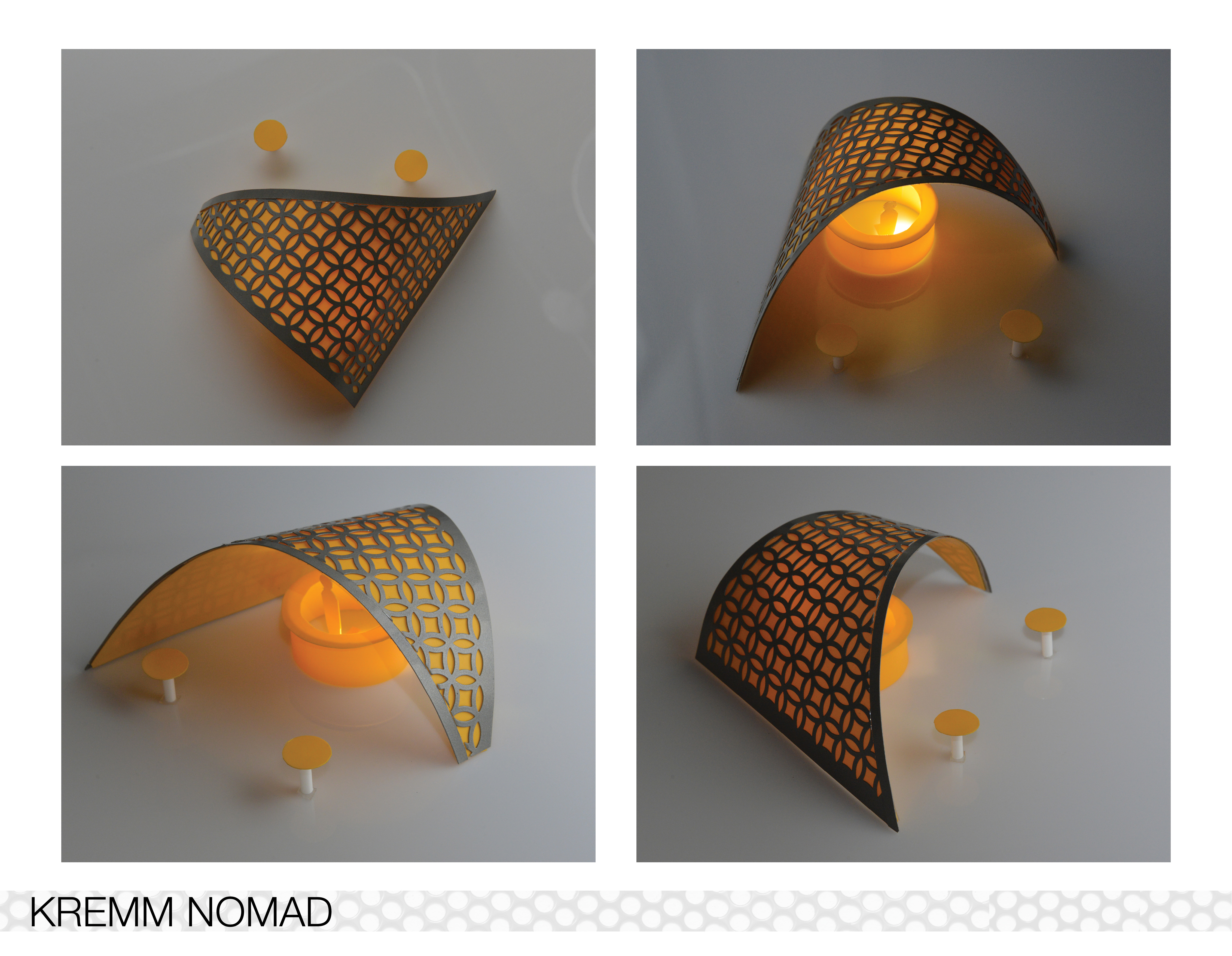 Architecture project // Translucent Shell Canopy with Metal Grid Frame ...
