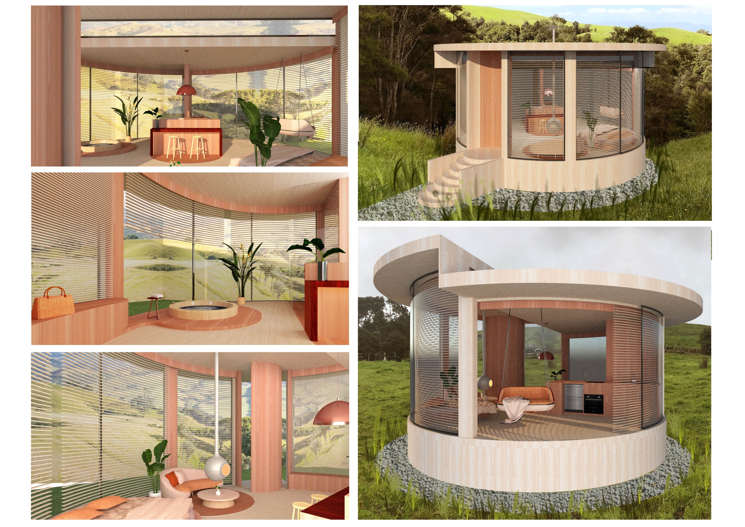 Architecture project // Rainwater Harvesting Amid Macrocarpa Timber in ...