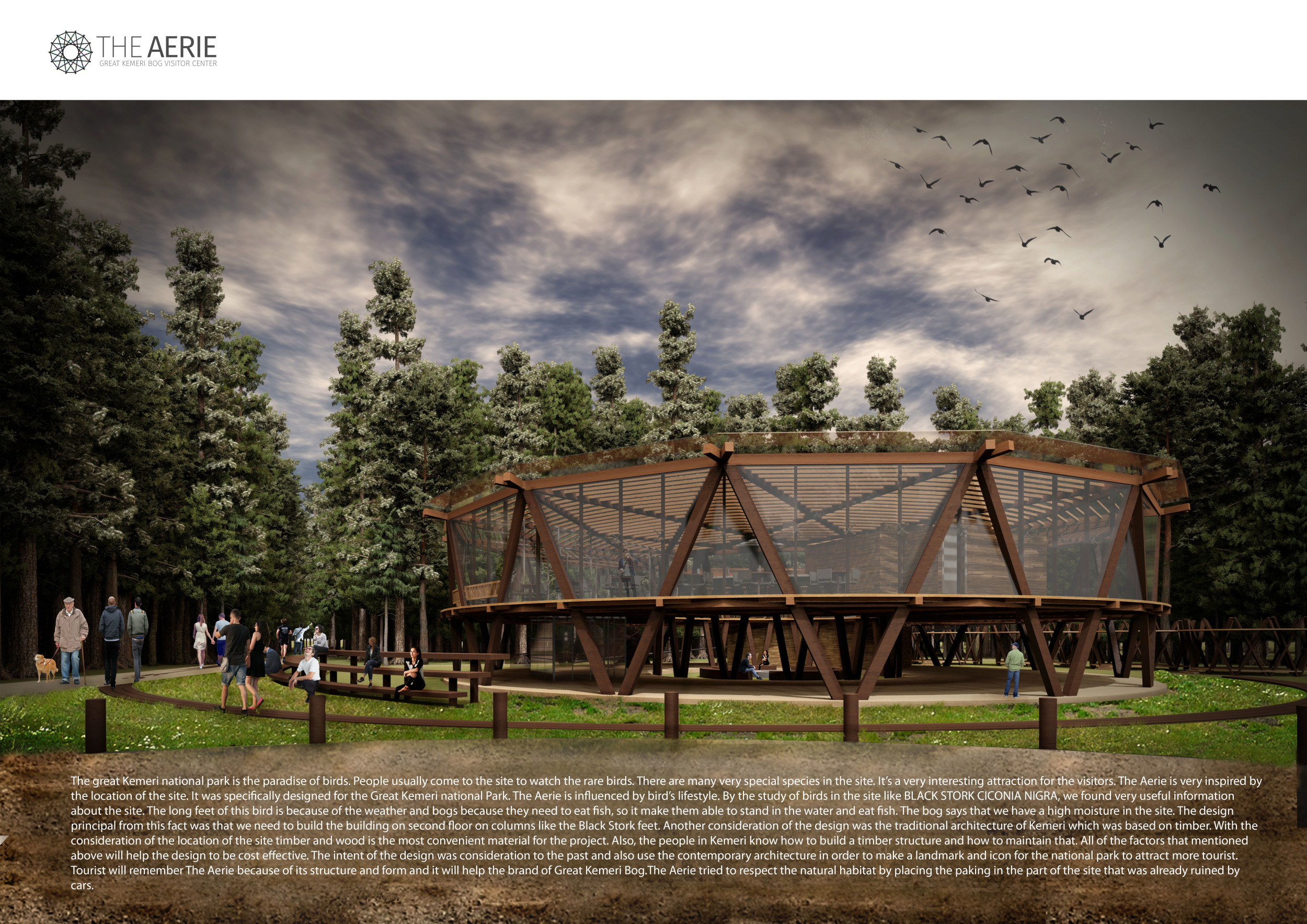 Architecture project // Elevated Timber Structure Promoting ...