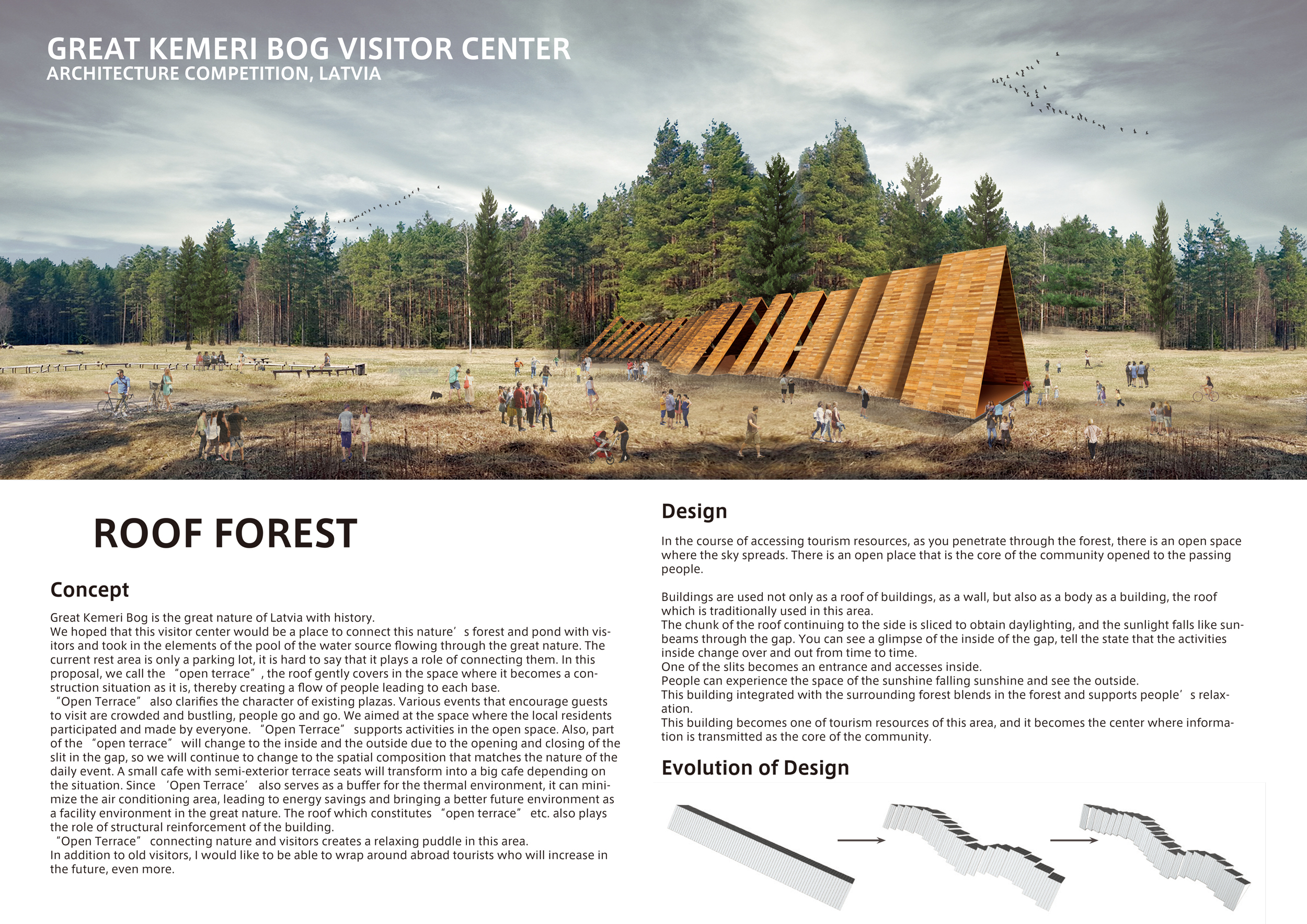 Architecture project // Thatched Gable Roof Blending Natural ...