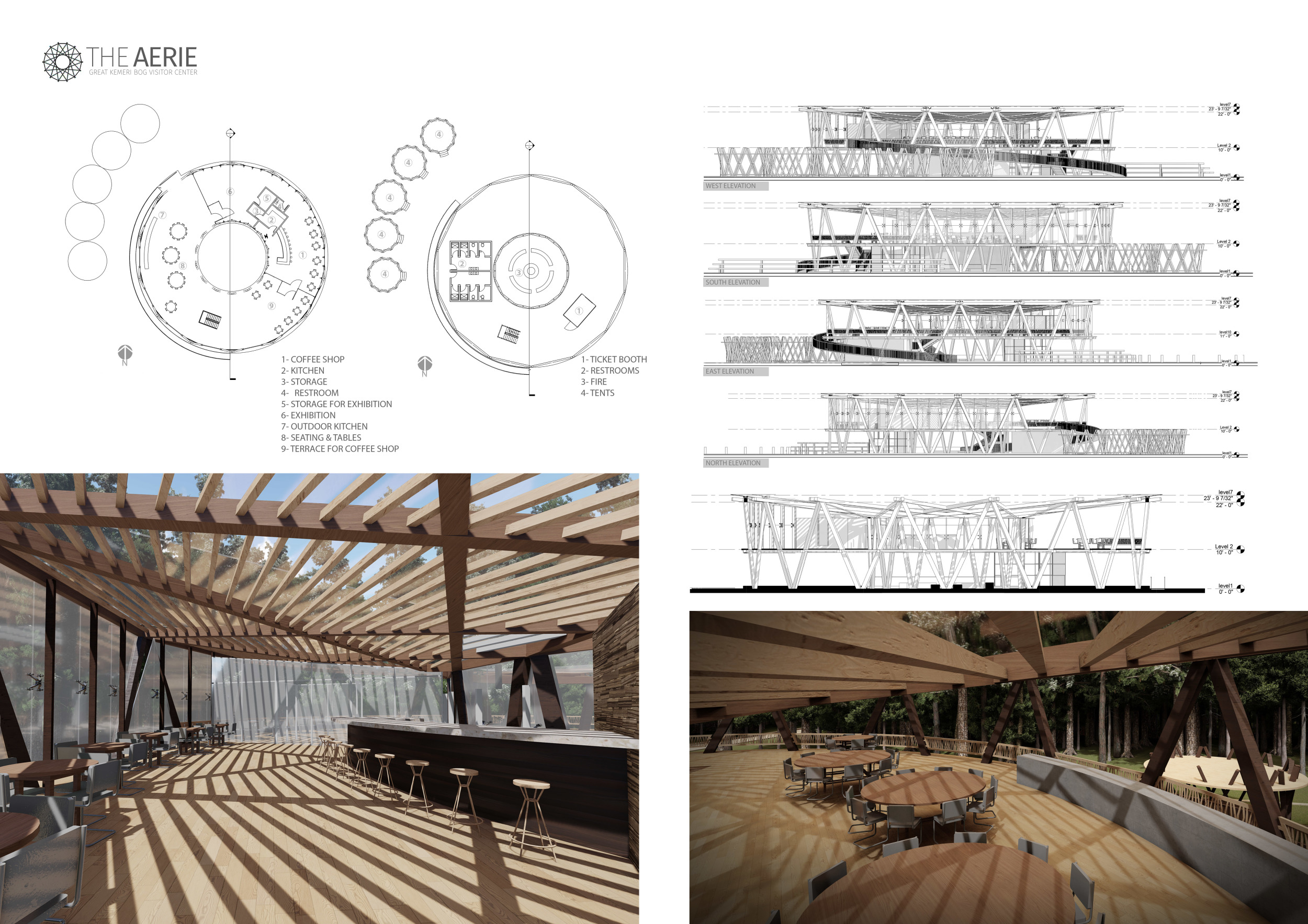 Architecture project // Elevated Timber Structure Promoting ...