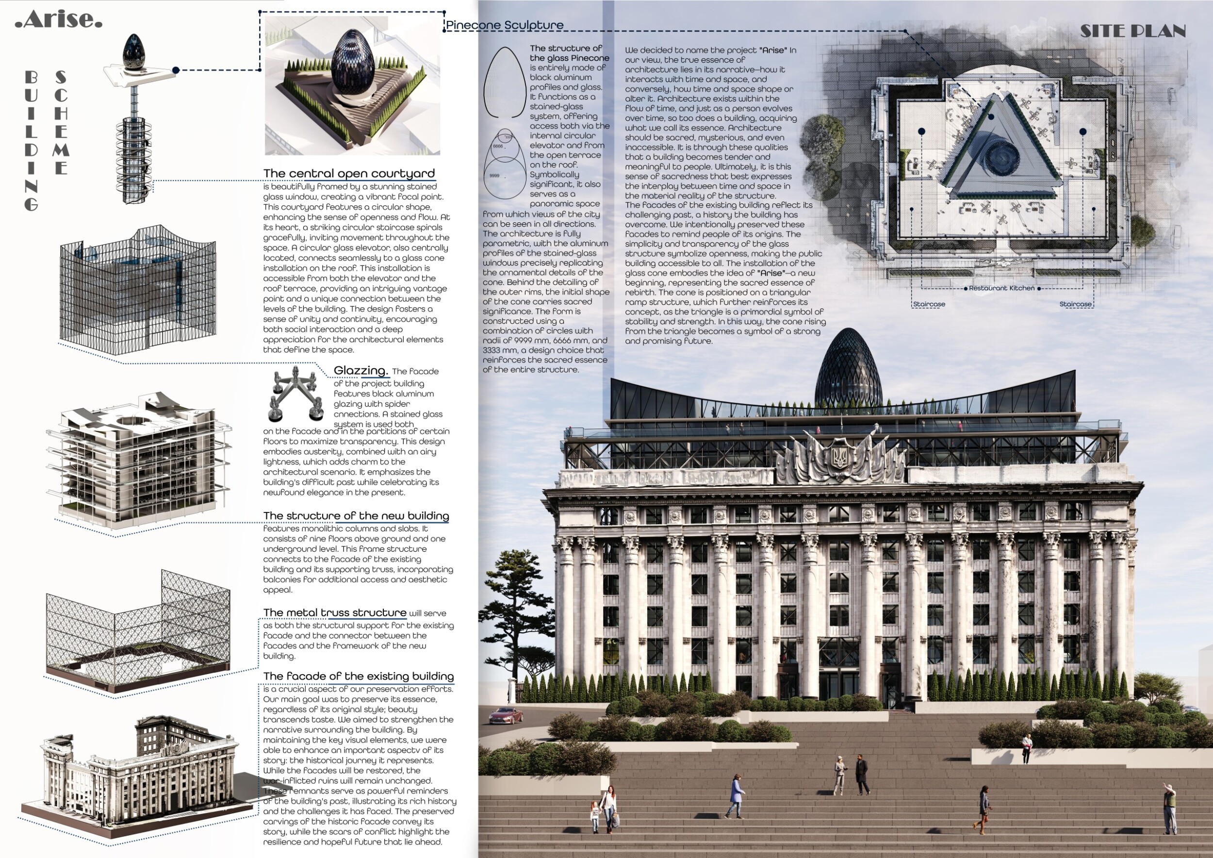 Architecture project // Bamboo Terracing and Transparent Facades in a ...
