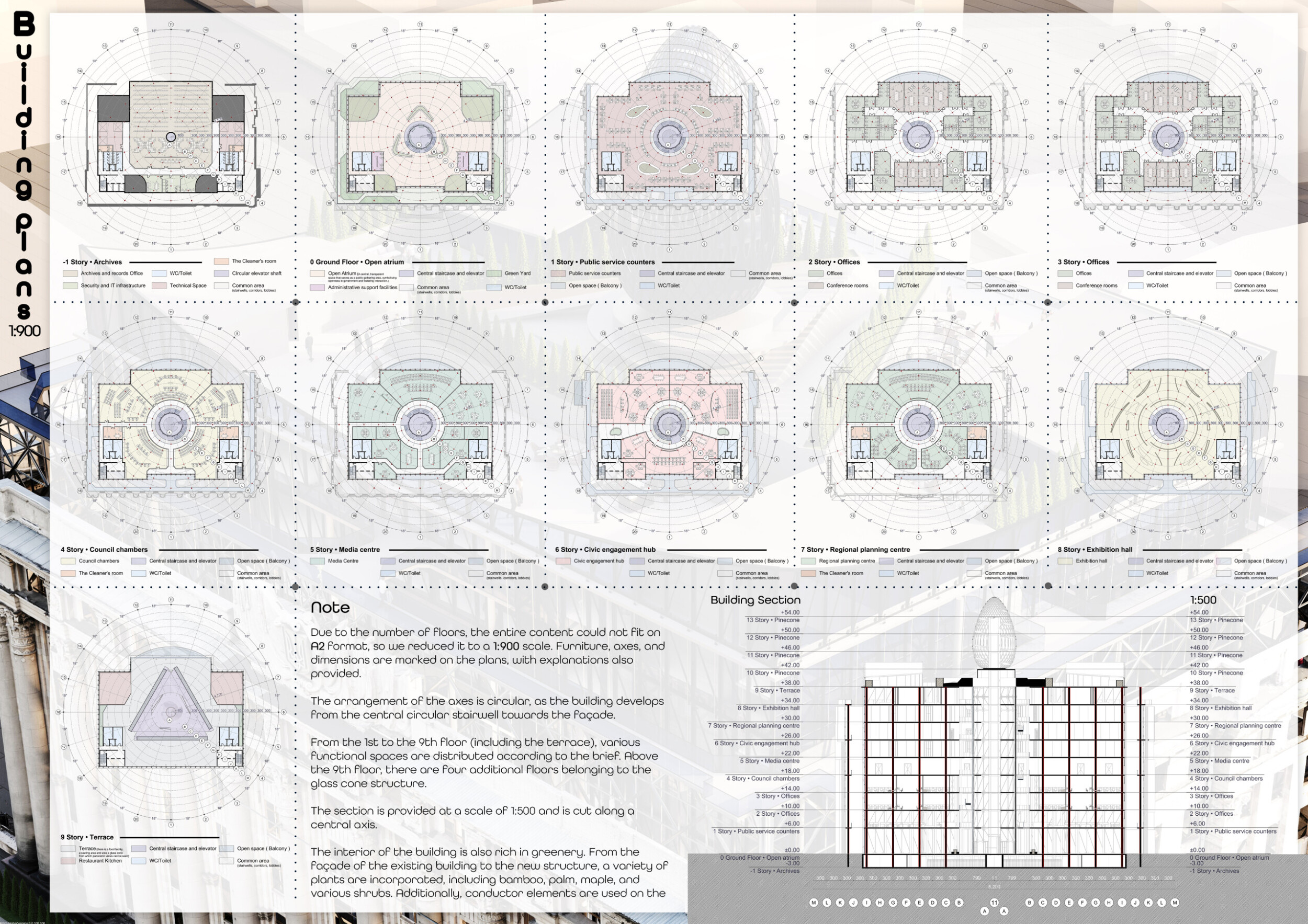 Architecture project // Bamboo Terracing and Transparent Facades in a ...