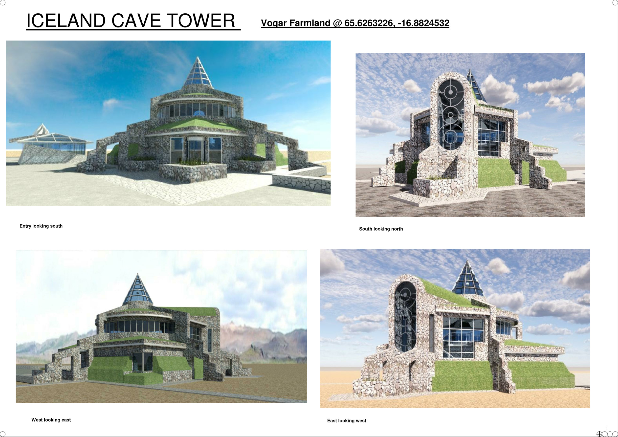 Architecture project // Natural Stone Integration with Gray Water ...