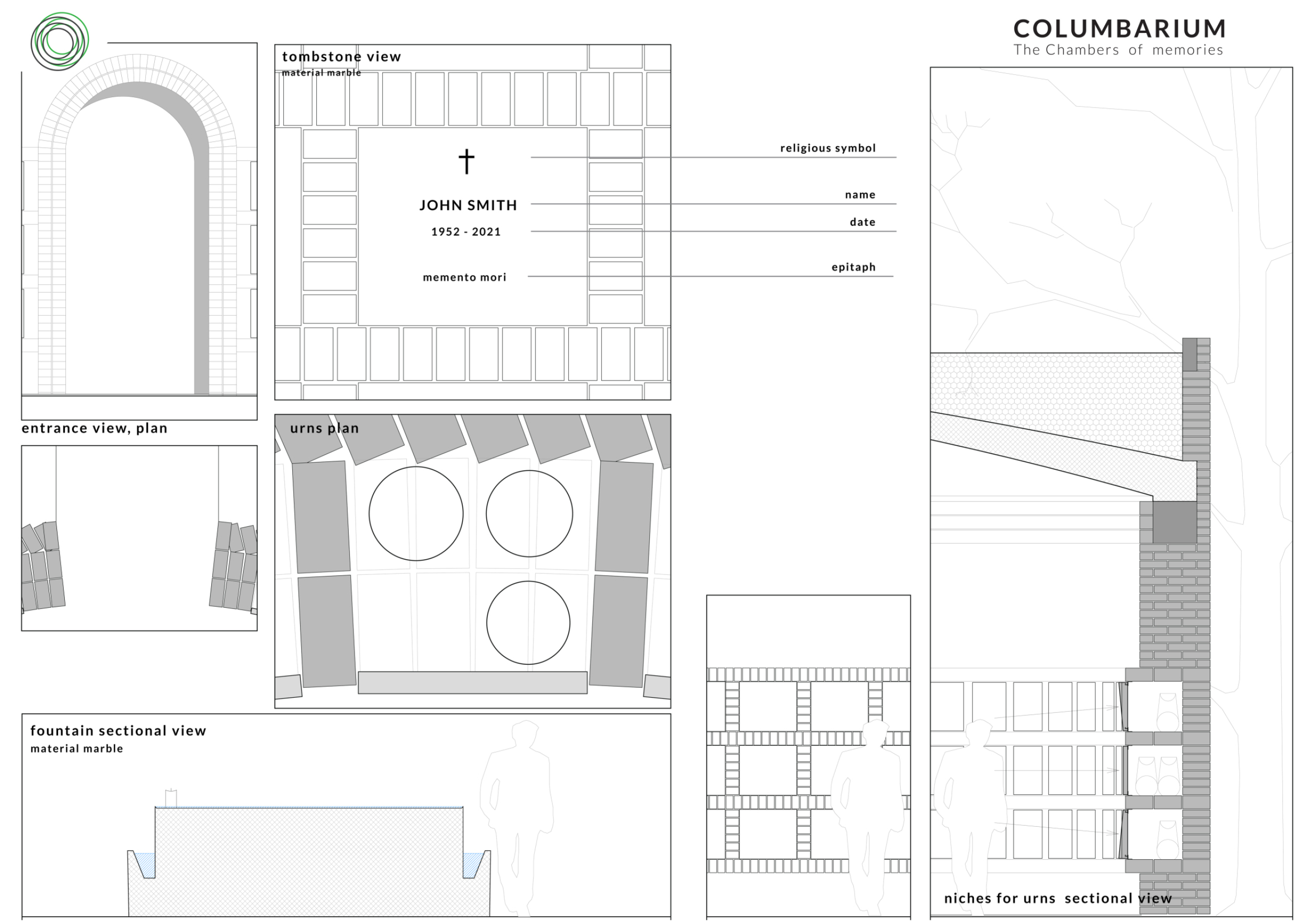 Architecture project // Brick Chambers Emphasizing Unity Through ...
