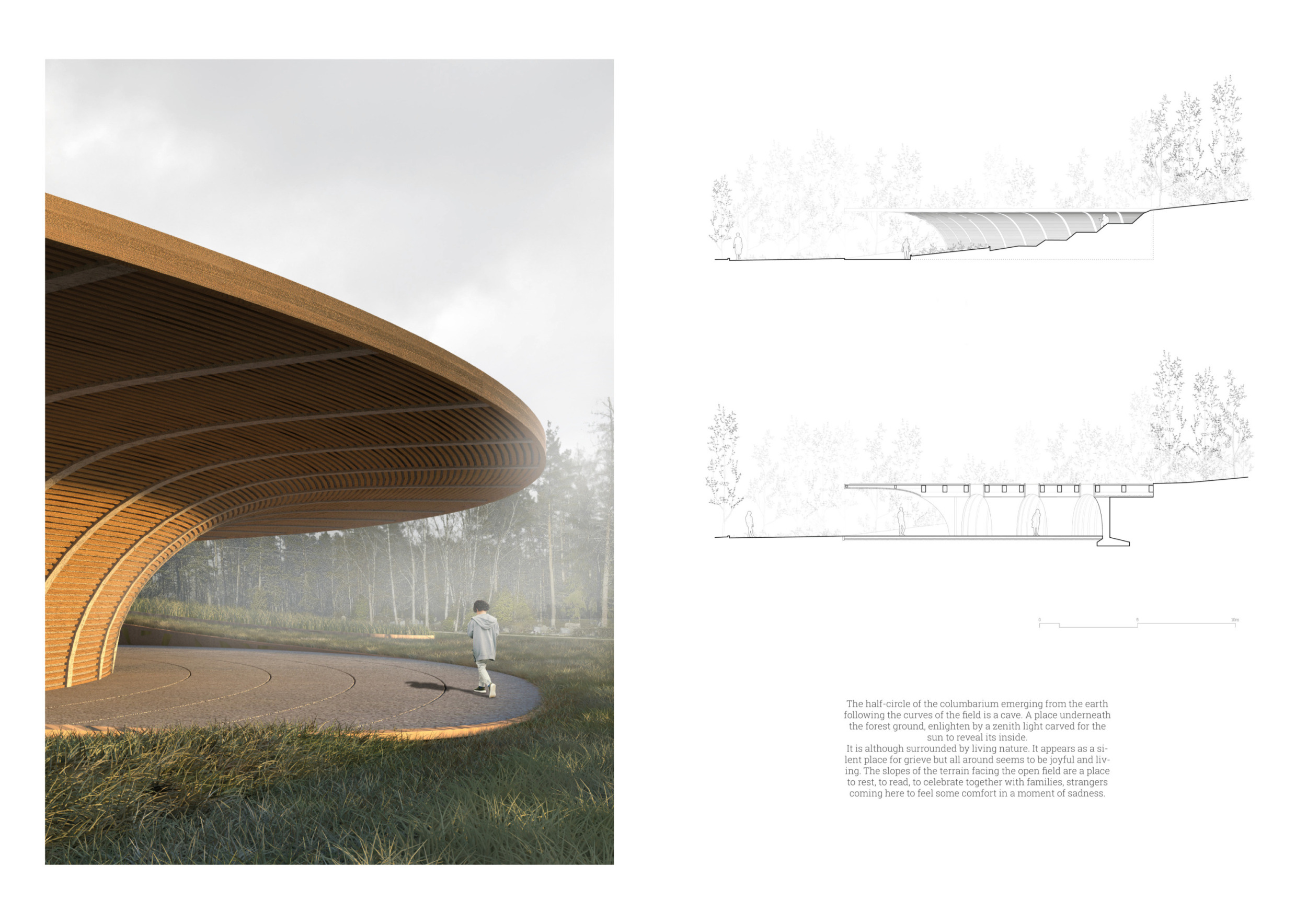 Architecture project // Cave-Like Sanctuary with Natural Light for ...