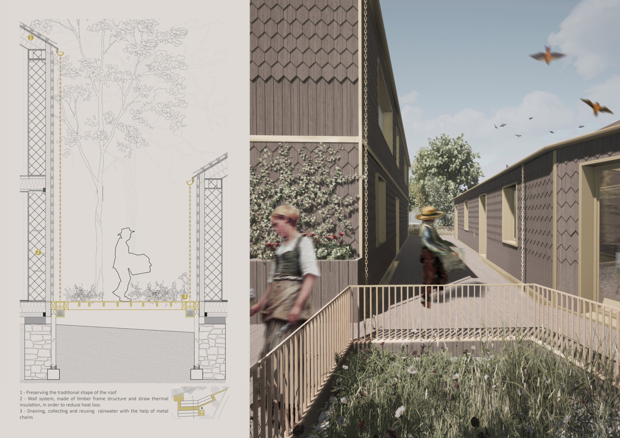 Architecture project // Restoring Heritage with Timber and Straw: a ...
