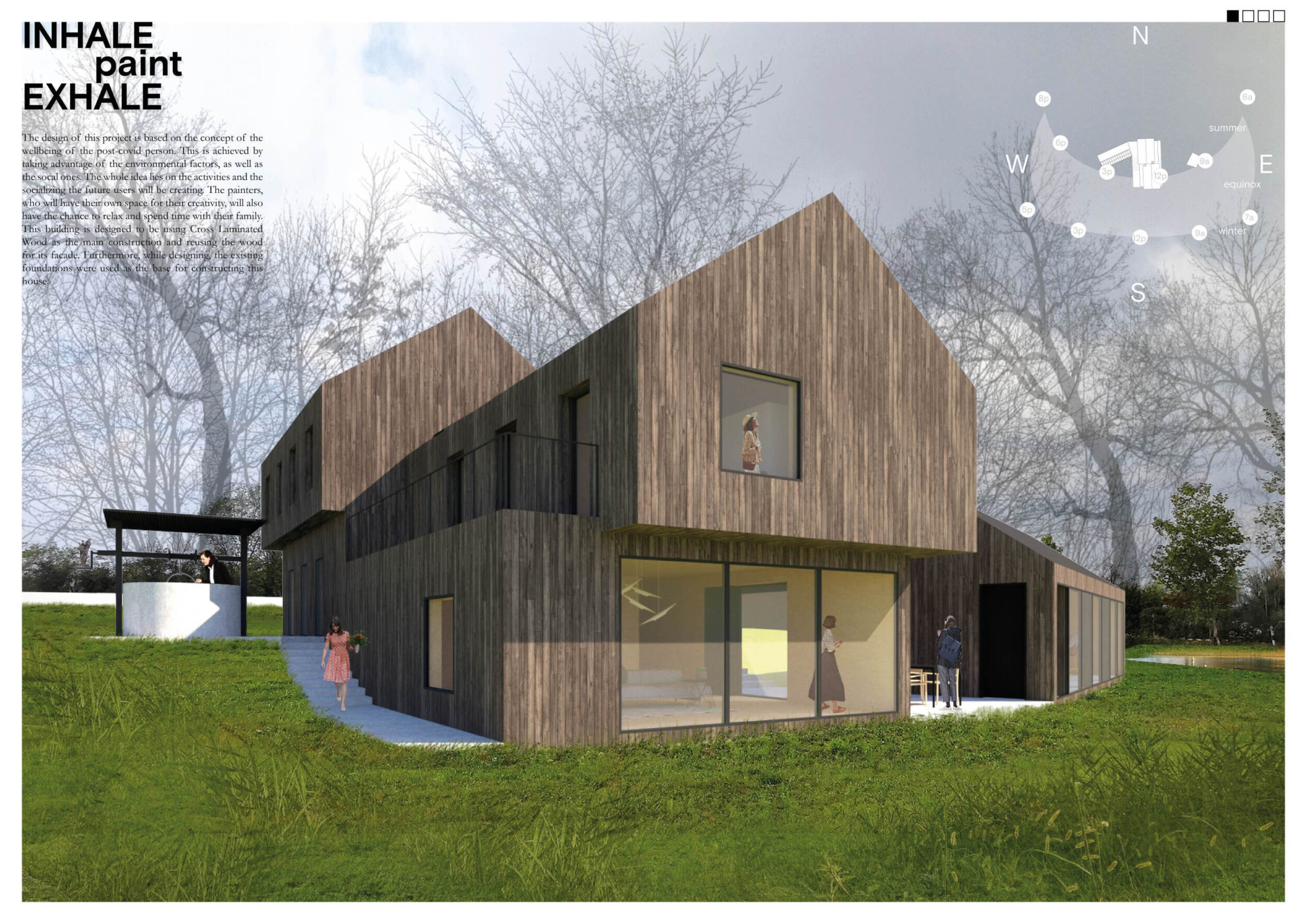Architecture projects - cross laminated wood // Buildner