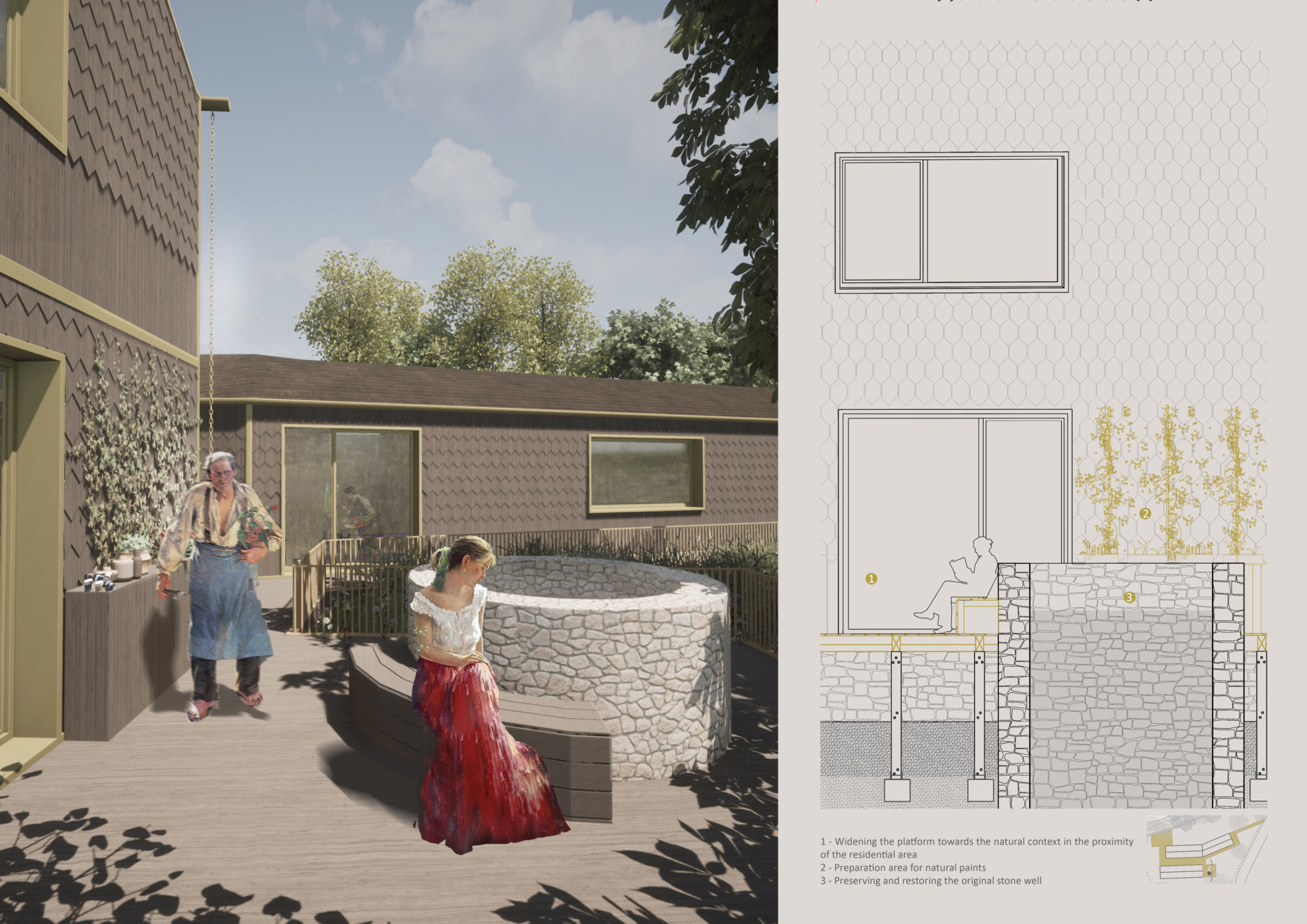 Architecture project // Restoring Heritage with Timber and Straw: a ...