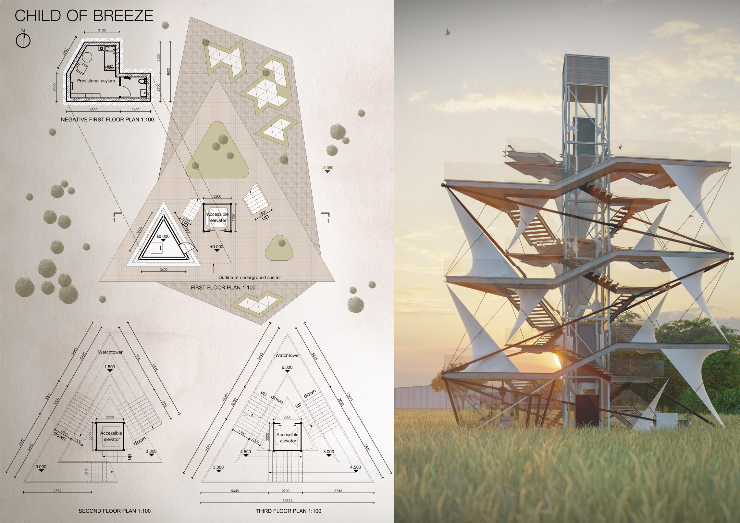 Architecture project // Dynamic Glazing and Biomimetic Forms in a Multi ...