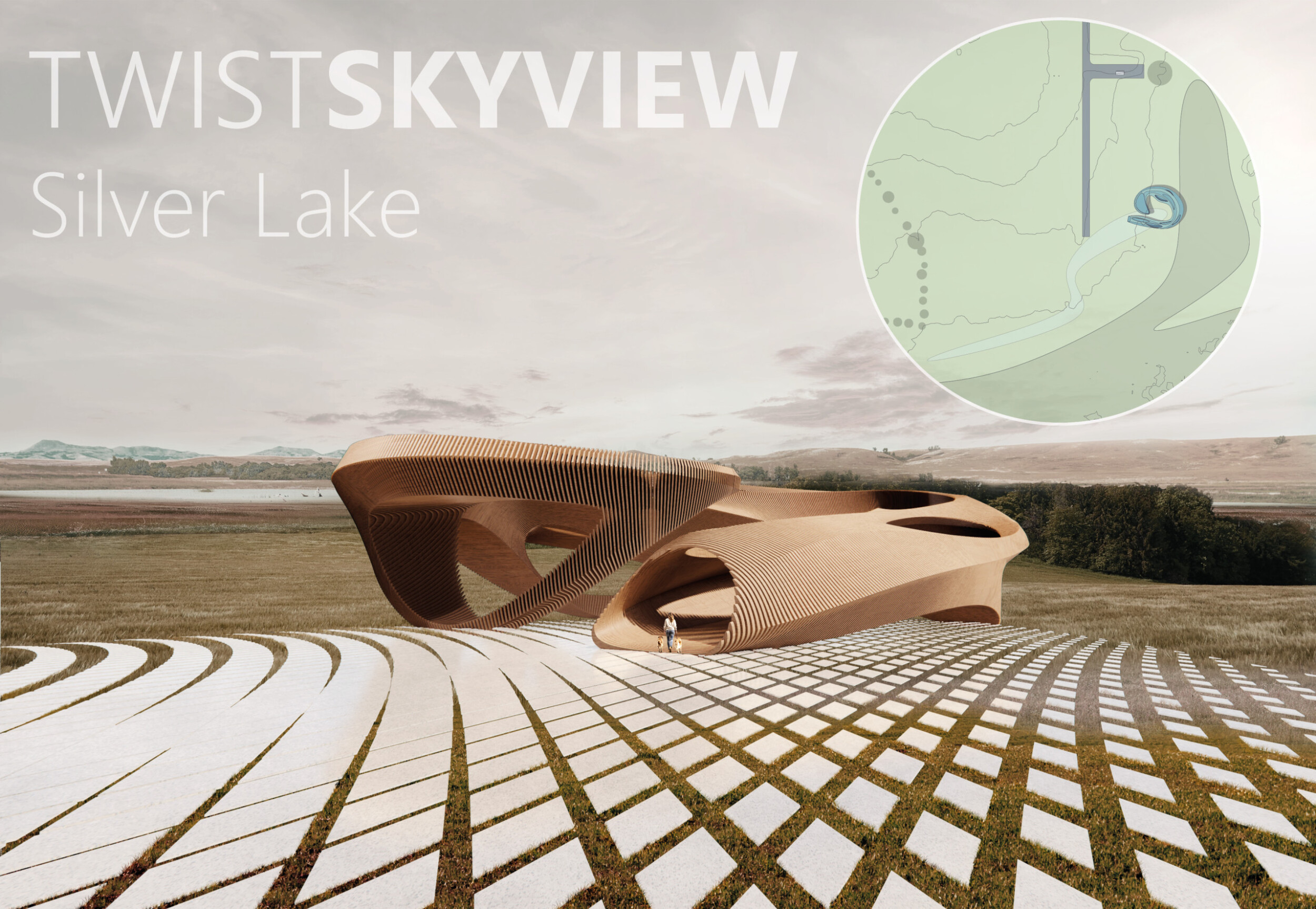 Architecture project // Twisting Form of Milled Timber Panels ...