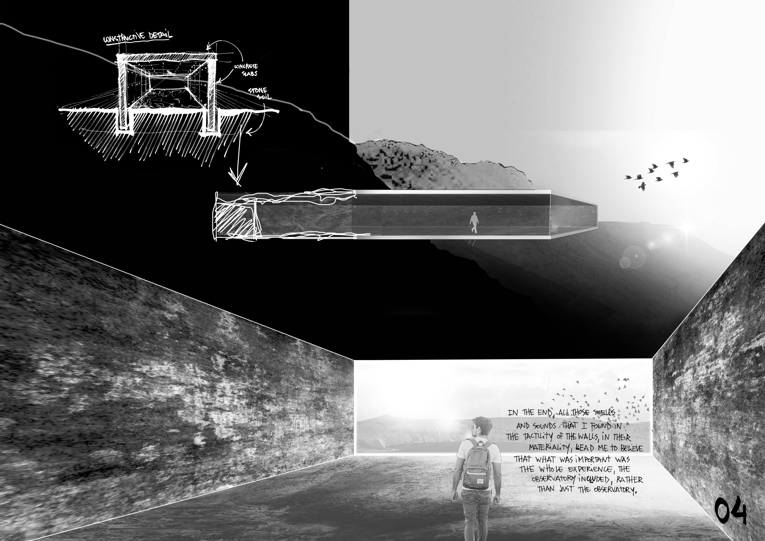 Architecture project // Charred Wooden Shingles and Transparent Spaces ...